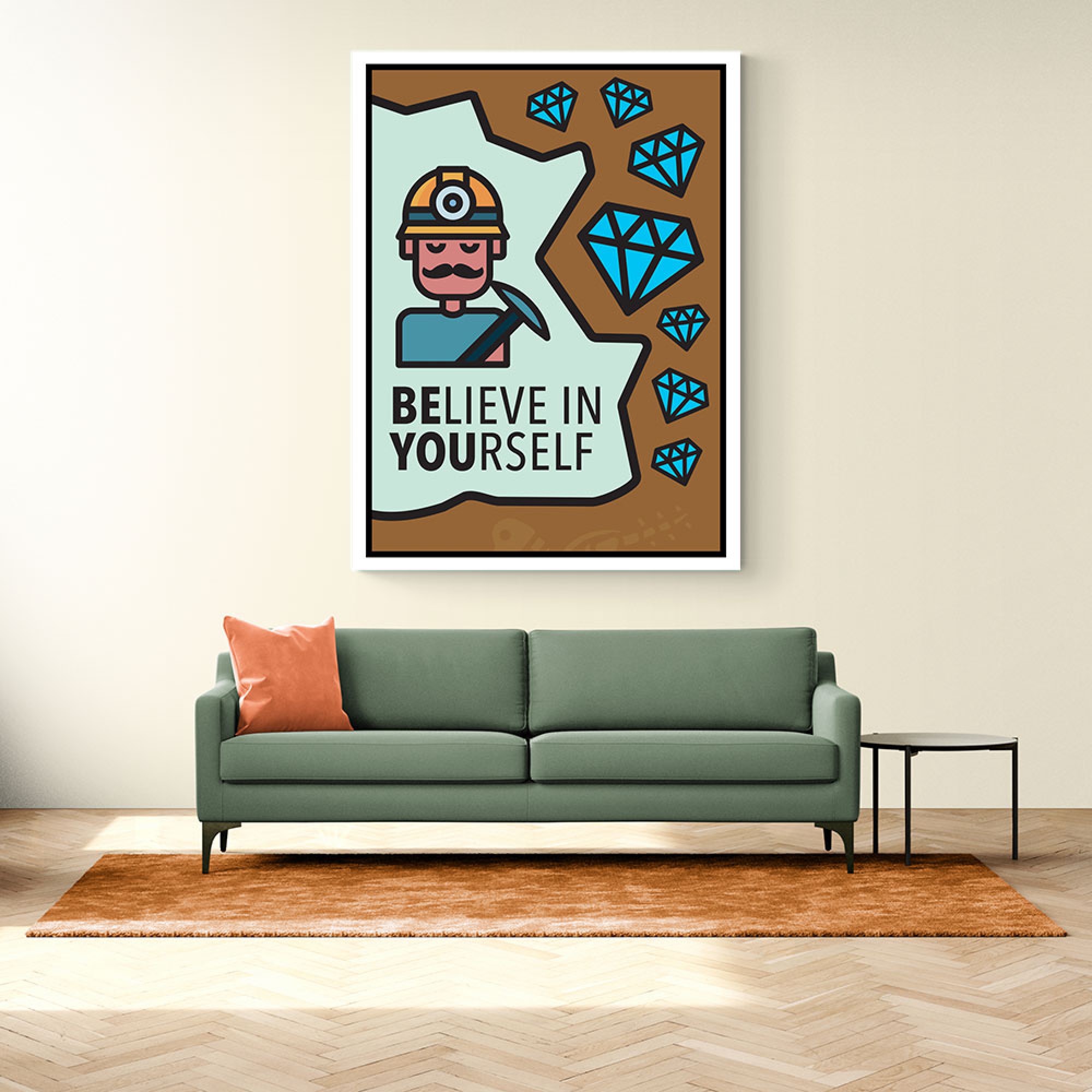 Believe in Yourself Wall Art