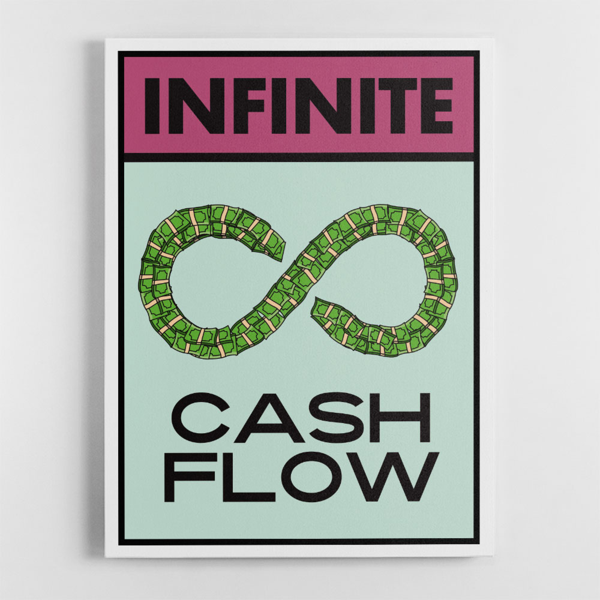 Cash Flow Wall Art