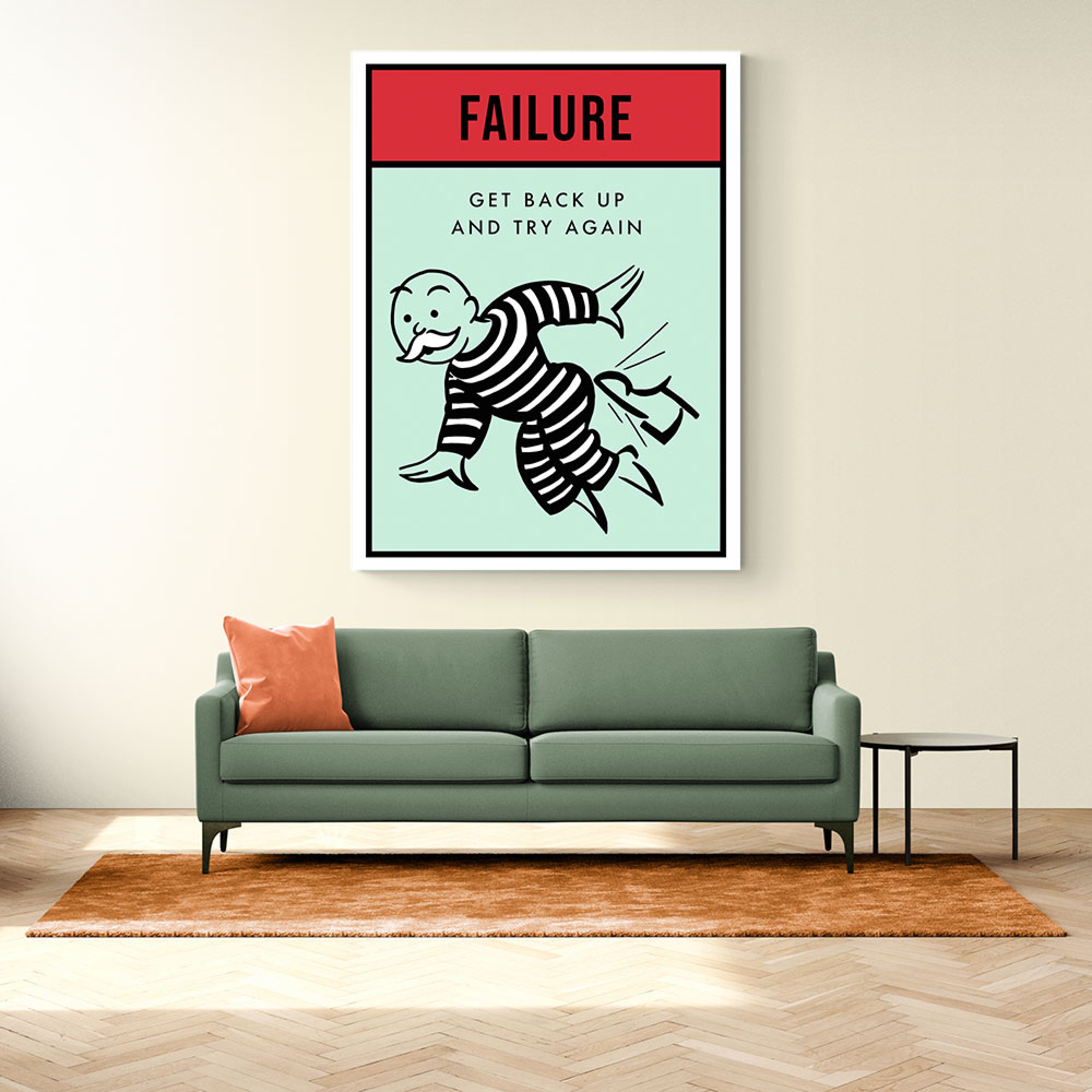 Failure Wall Art