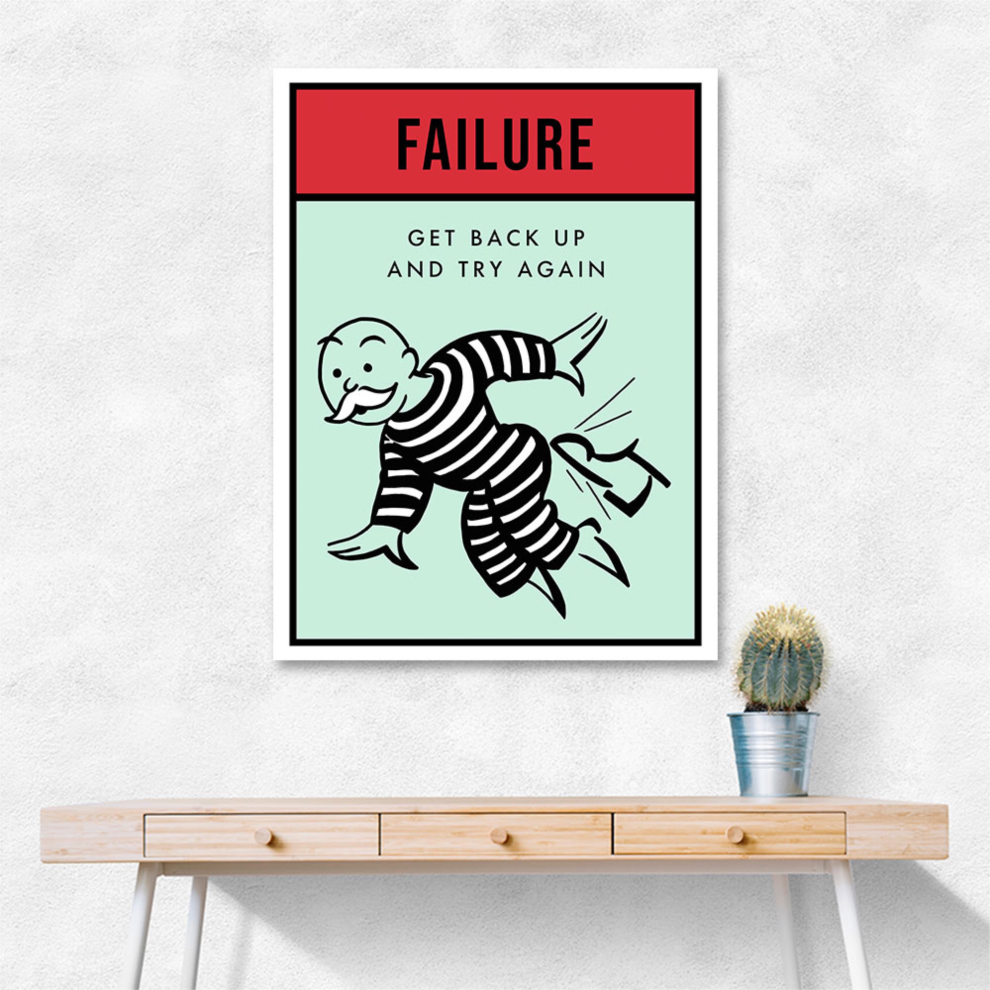 Failure Wall Art
