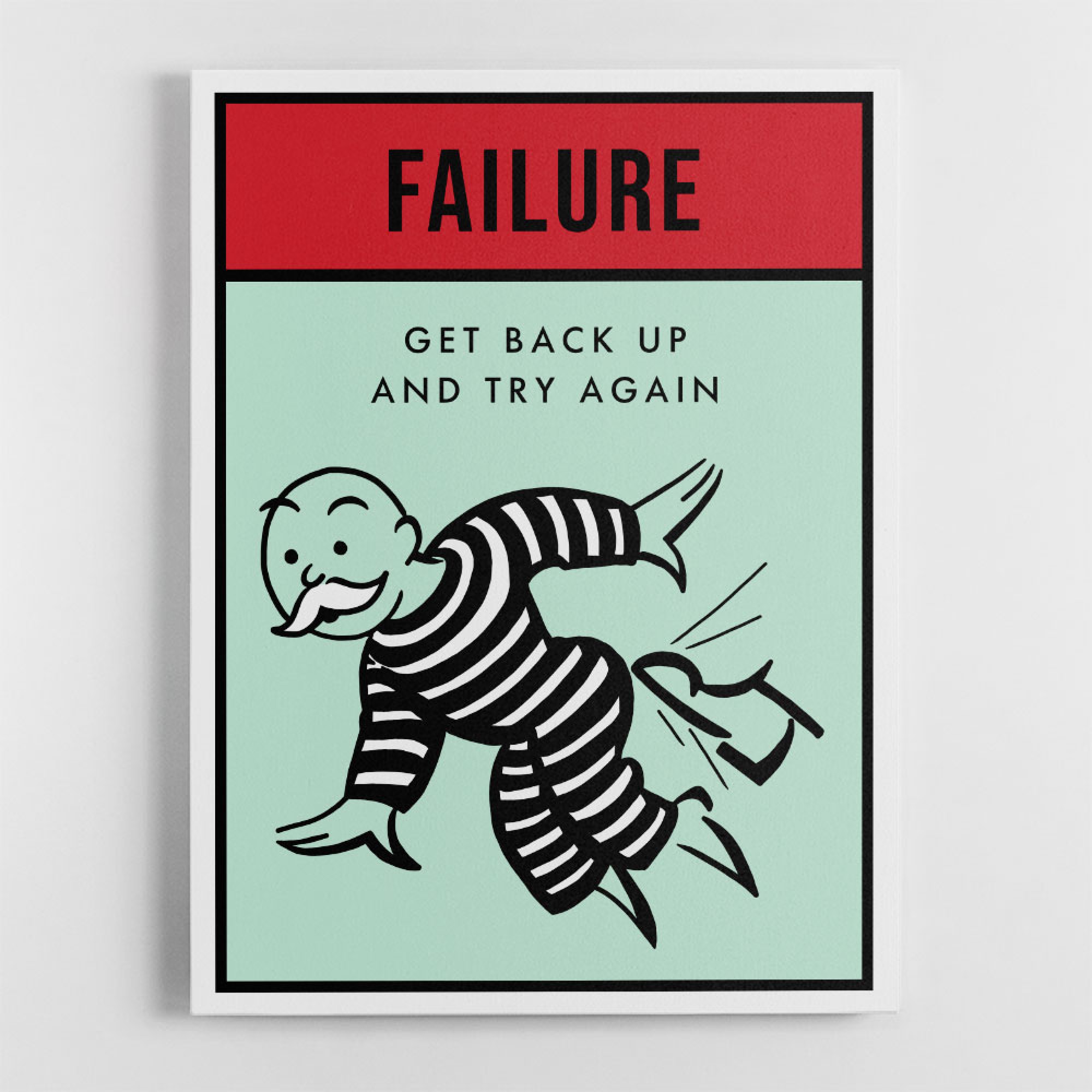Failure Wall Art