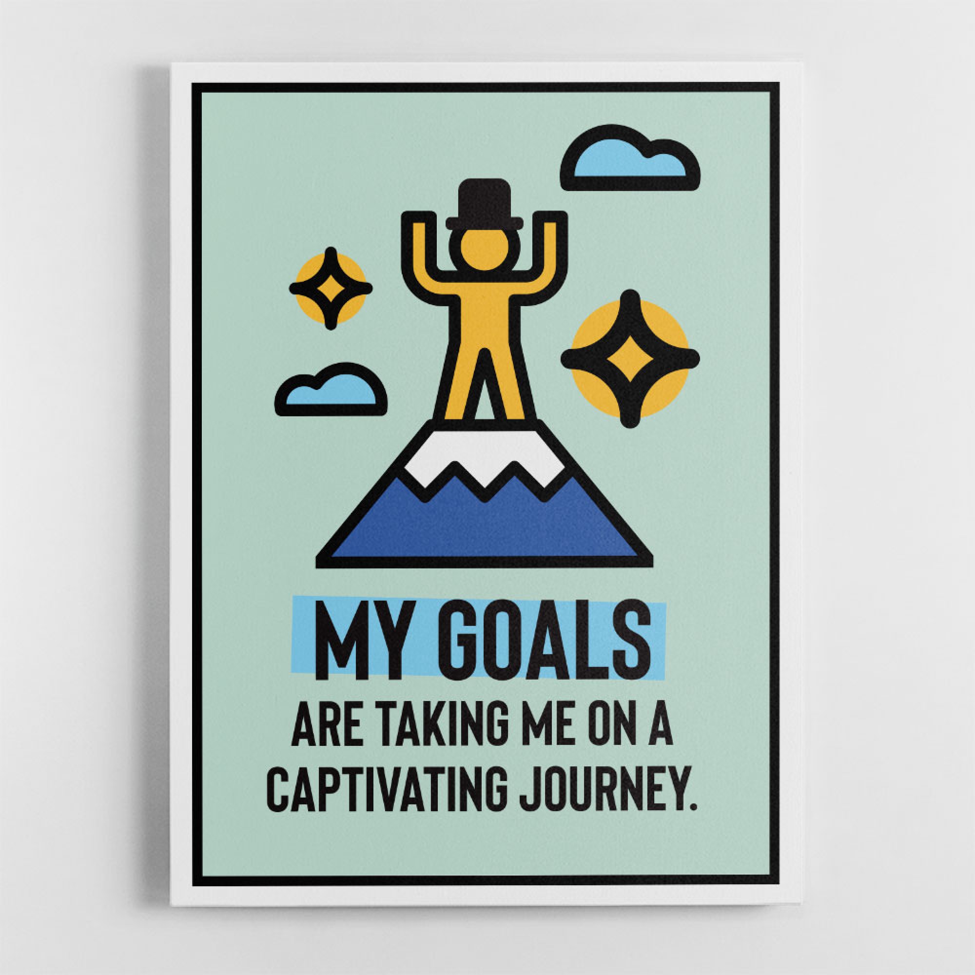 My Goals Wall Art