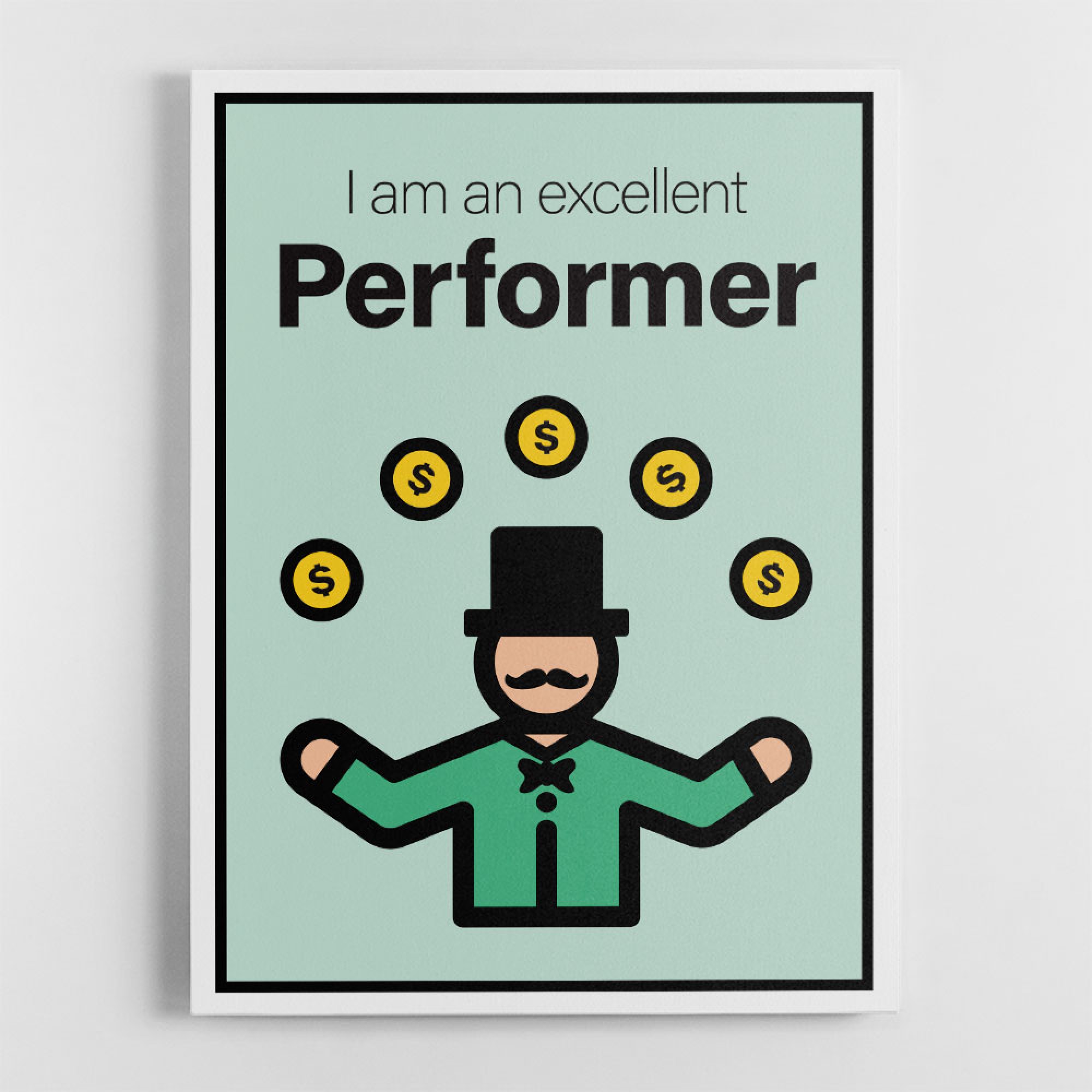 Performer Wall Art