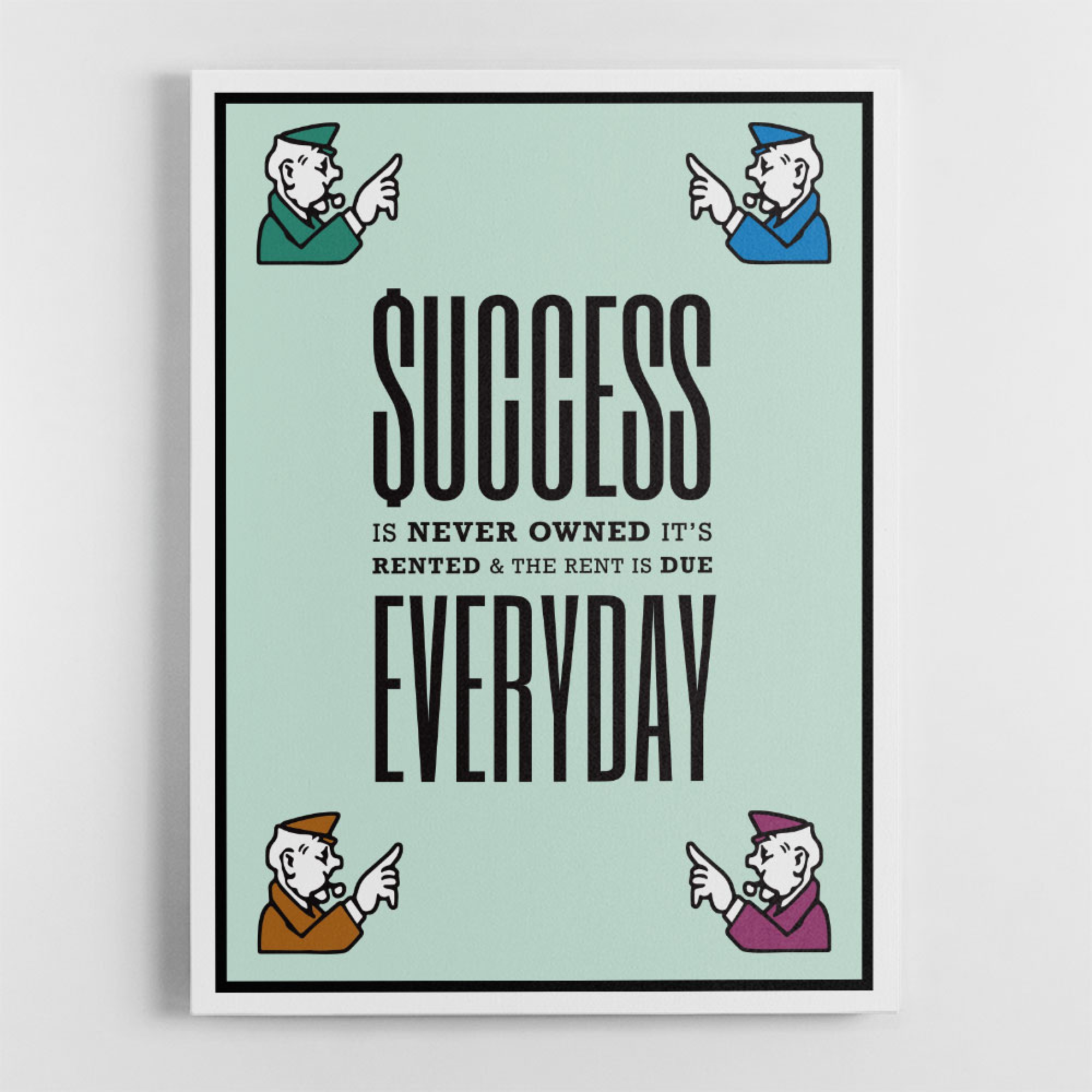 Success Everyday Wall Art