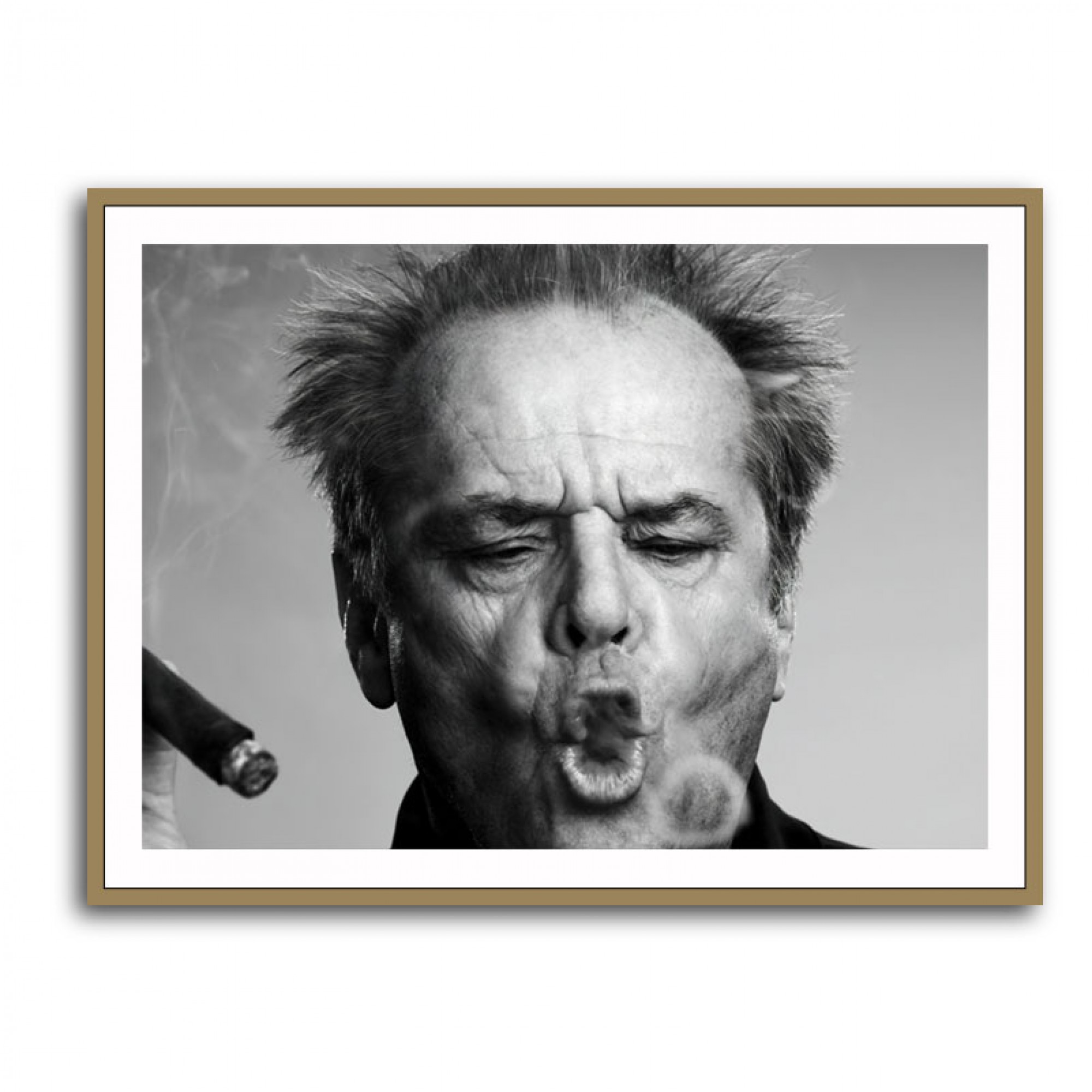 Jack Nicholson Cigar Wall Art