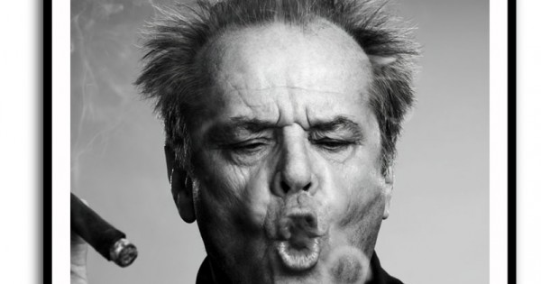 Jack Nicholson Cigar Wall Art