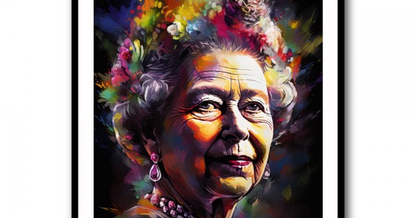 Queen Elizabeth II Wall Art