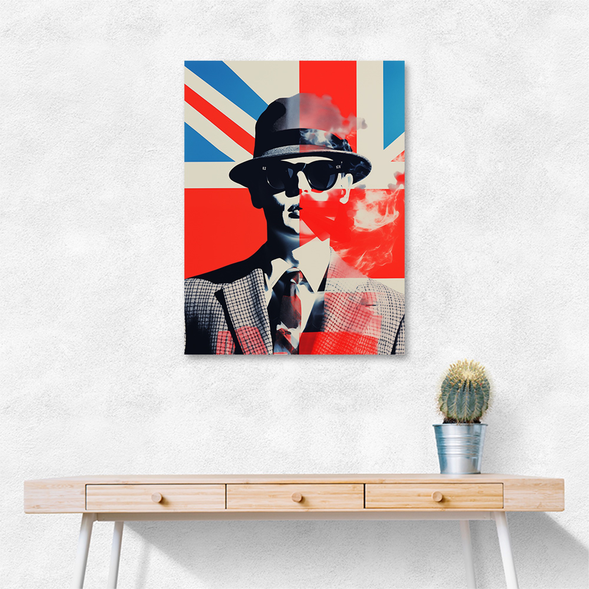 English Chap Pop Art Wall Art