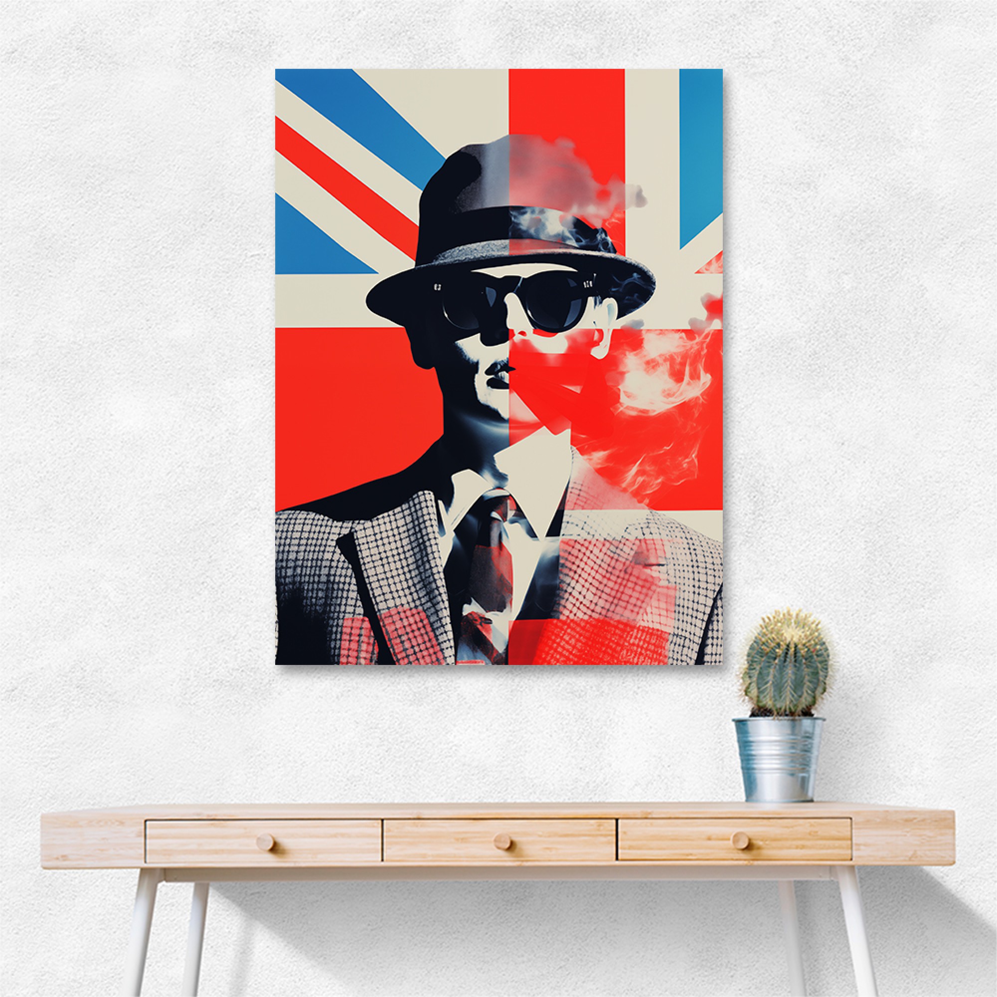 English Chap Pop Art Wall Art