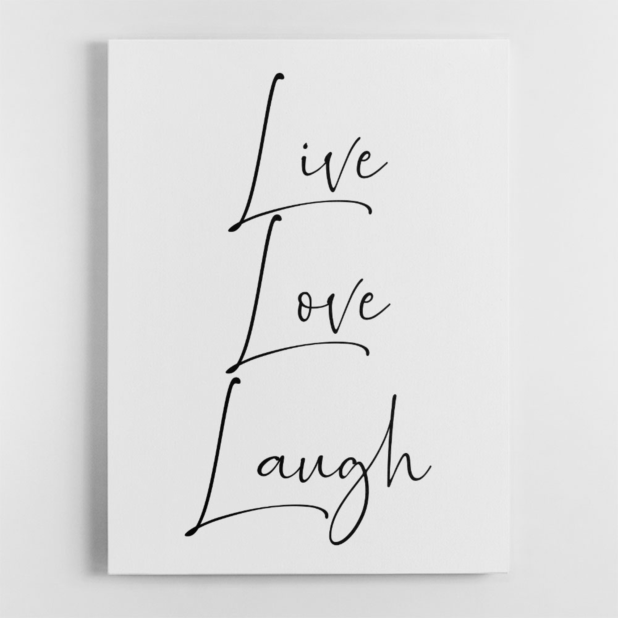 Live Love Laugh Wall Art