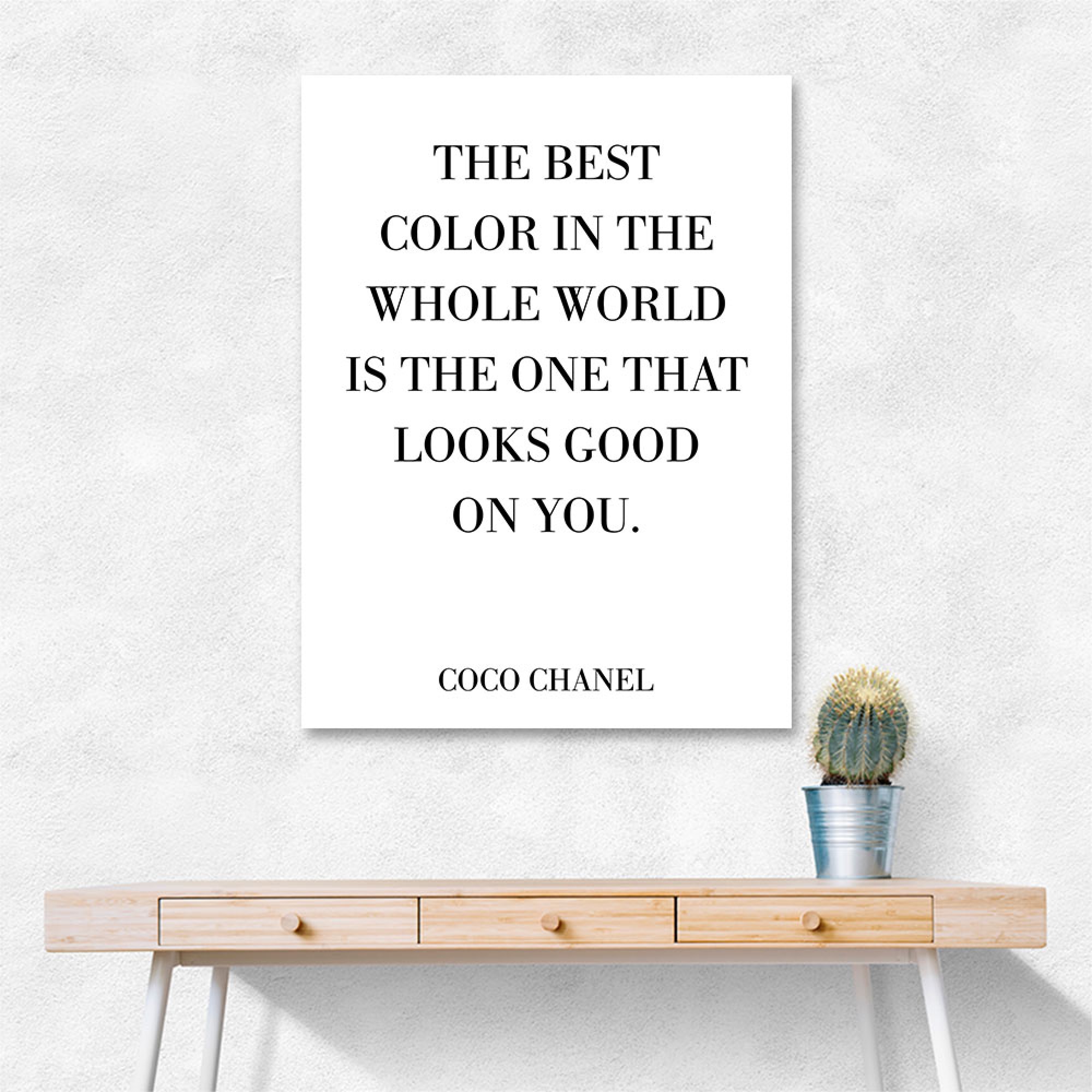 The Best Colour In The World Wall Art