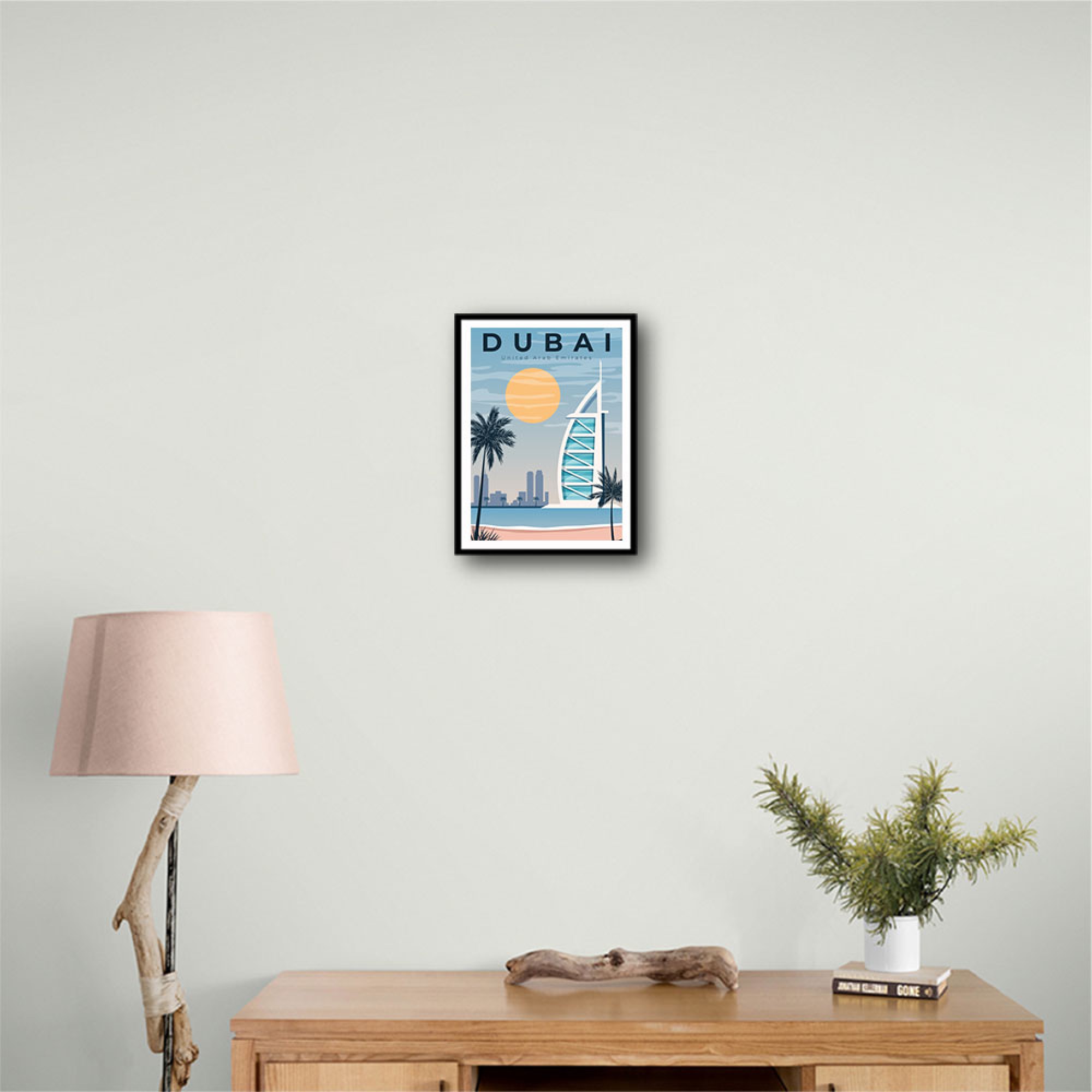 Dubai Poster Wall Art