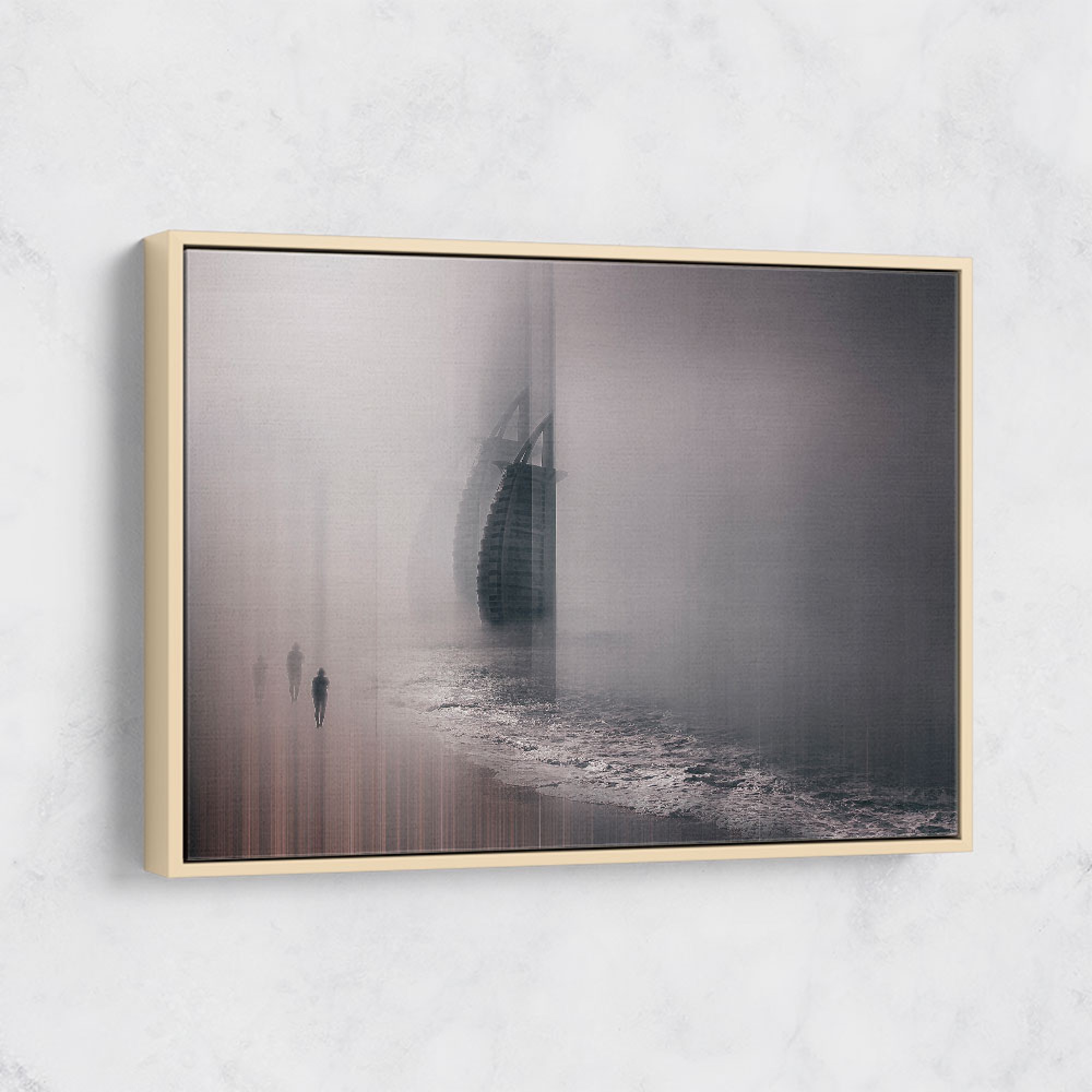 Burj Al Arab Abstract Wall Art