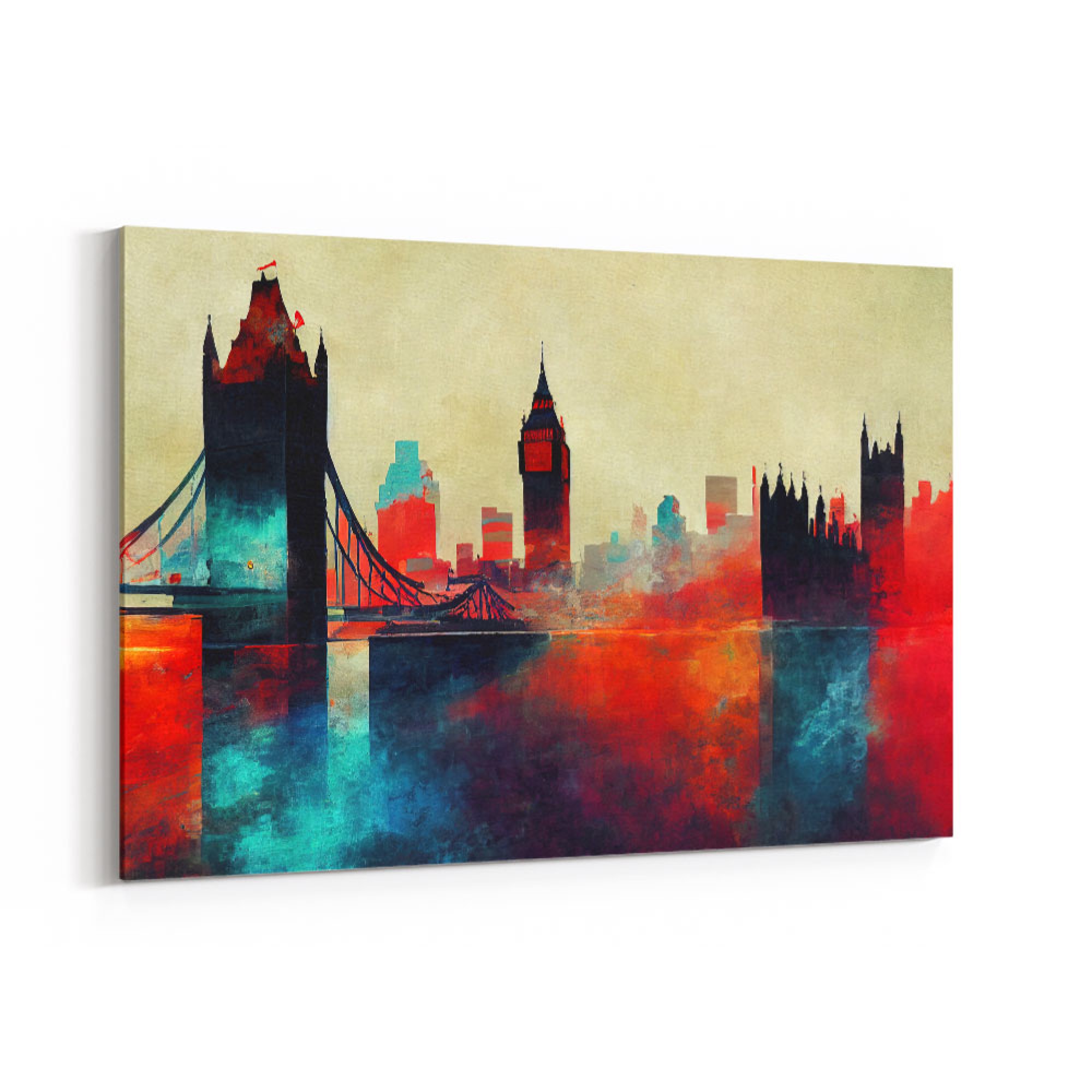 Tower Bridge London Abstract Wall Art
