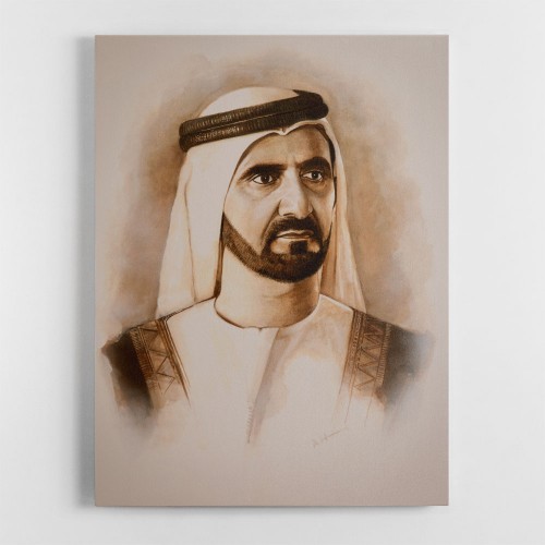 Sheikh Mohammed bin Zayed Al Nahyan Portrait
