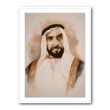 Sheikh Zayed Bin Sultan Al Nahyan Portrait