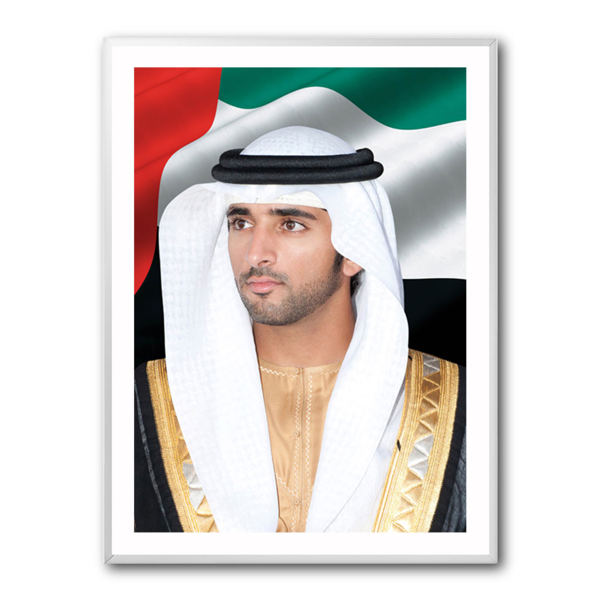 Sheikh Hamdan bin Mohammed bin Rashid Al Maktoum Portrait