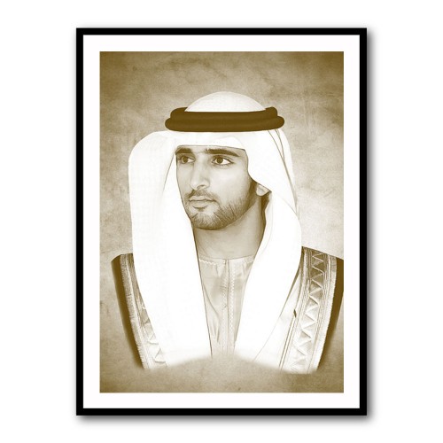 Sheikh Khalifa Bin Zayed Al Nahyan Portrait