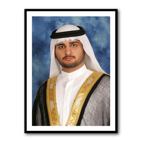 Sheikh Khaled bin Mohamed bin Zayed Al Nahyan Portrait