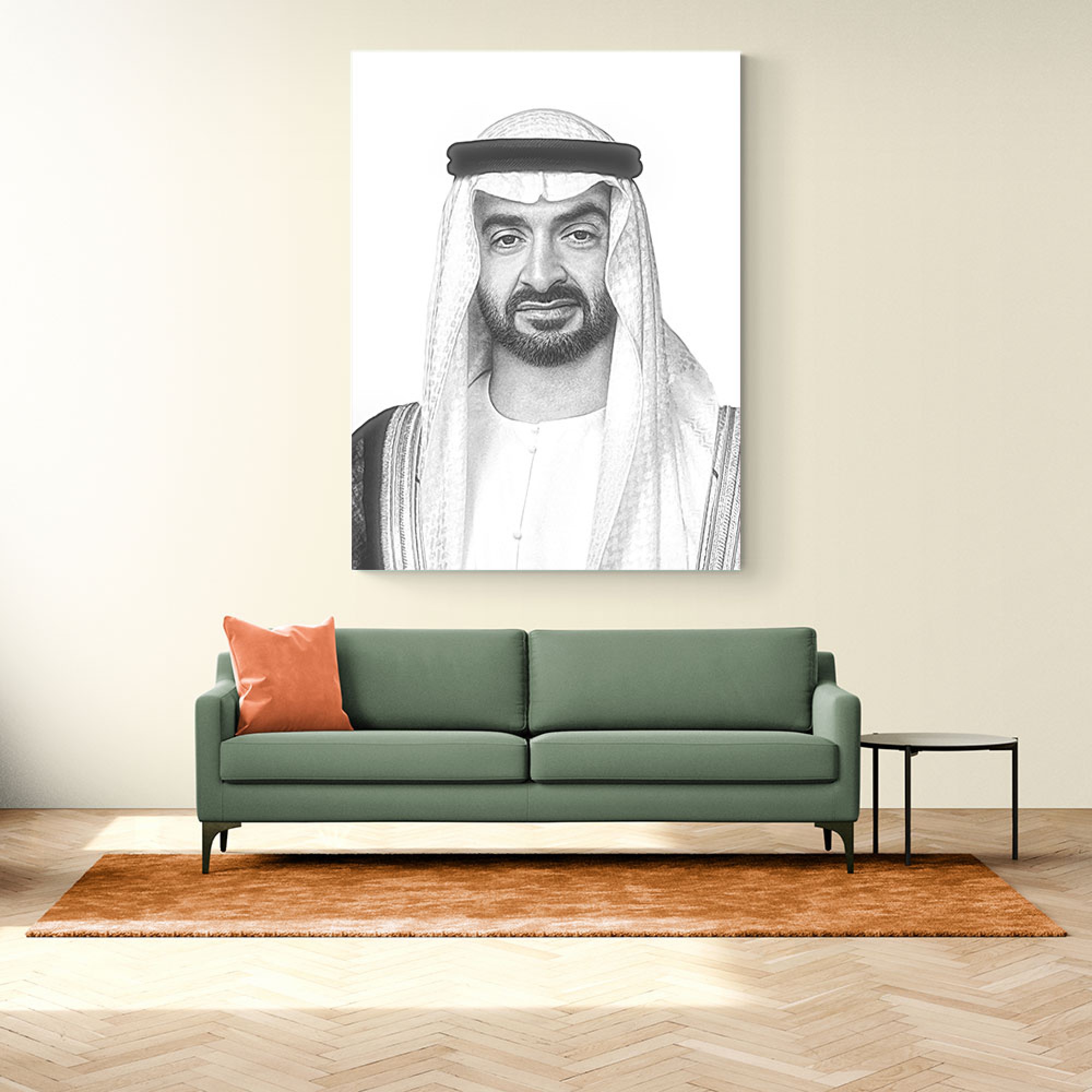 Sheikh Mohammed bin Zayed Al Nahyan Portrait