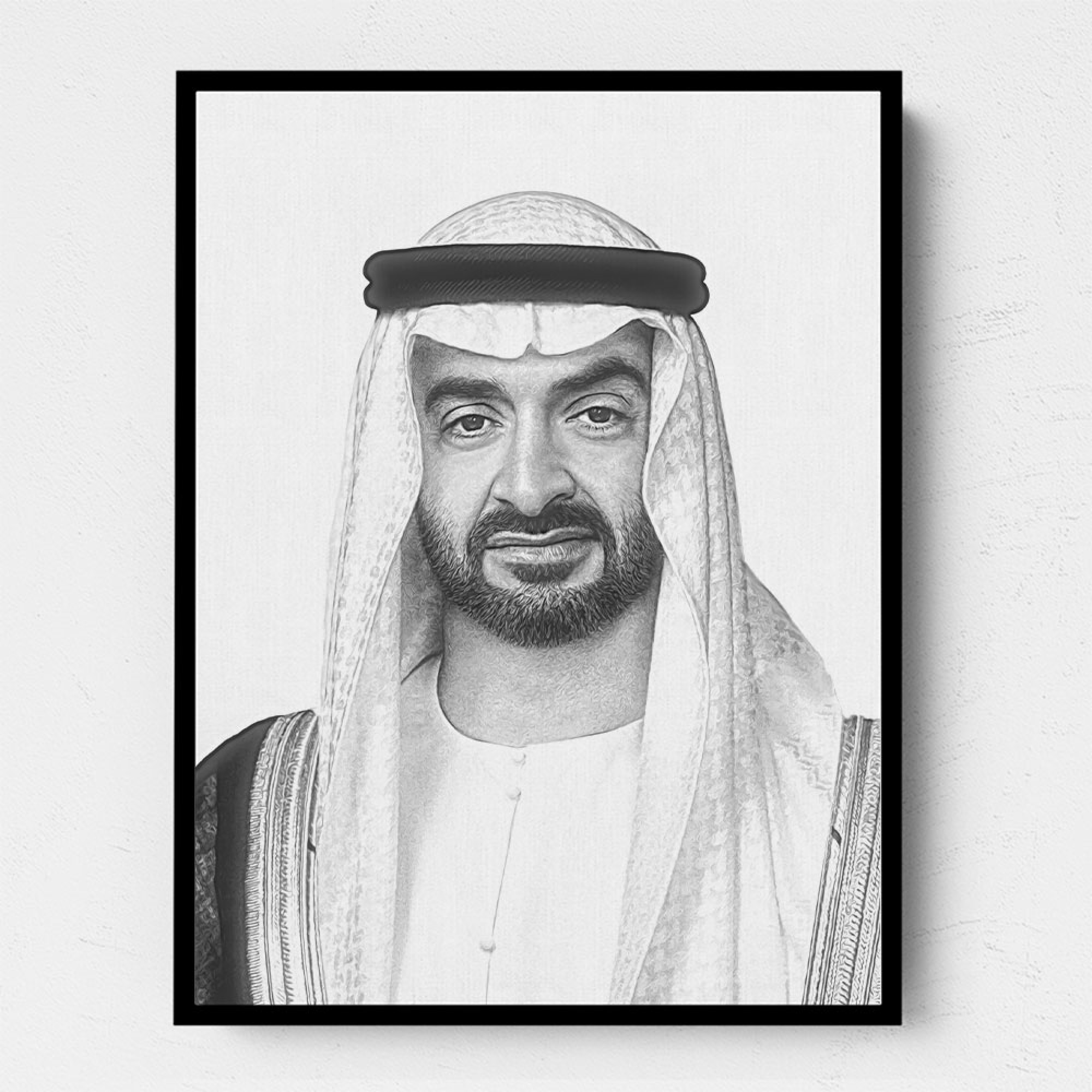 Sheikh Mohammed bin Zayed Al Nahyan Portrait