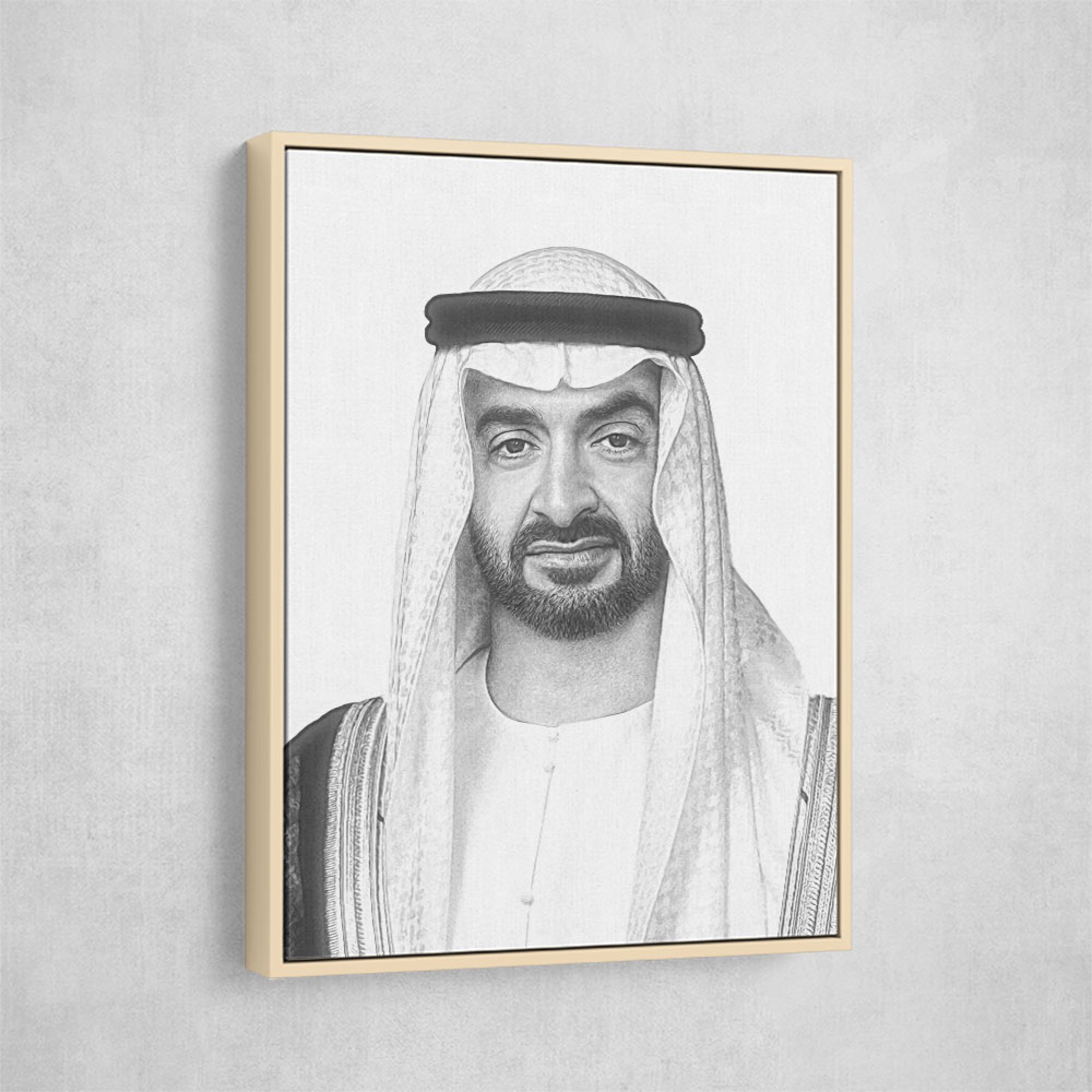 Sheikh Mohammed bin Zayed Al Nahyan Portrait