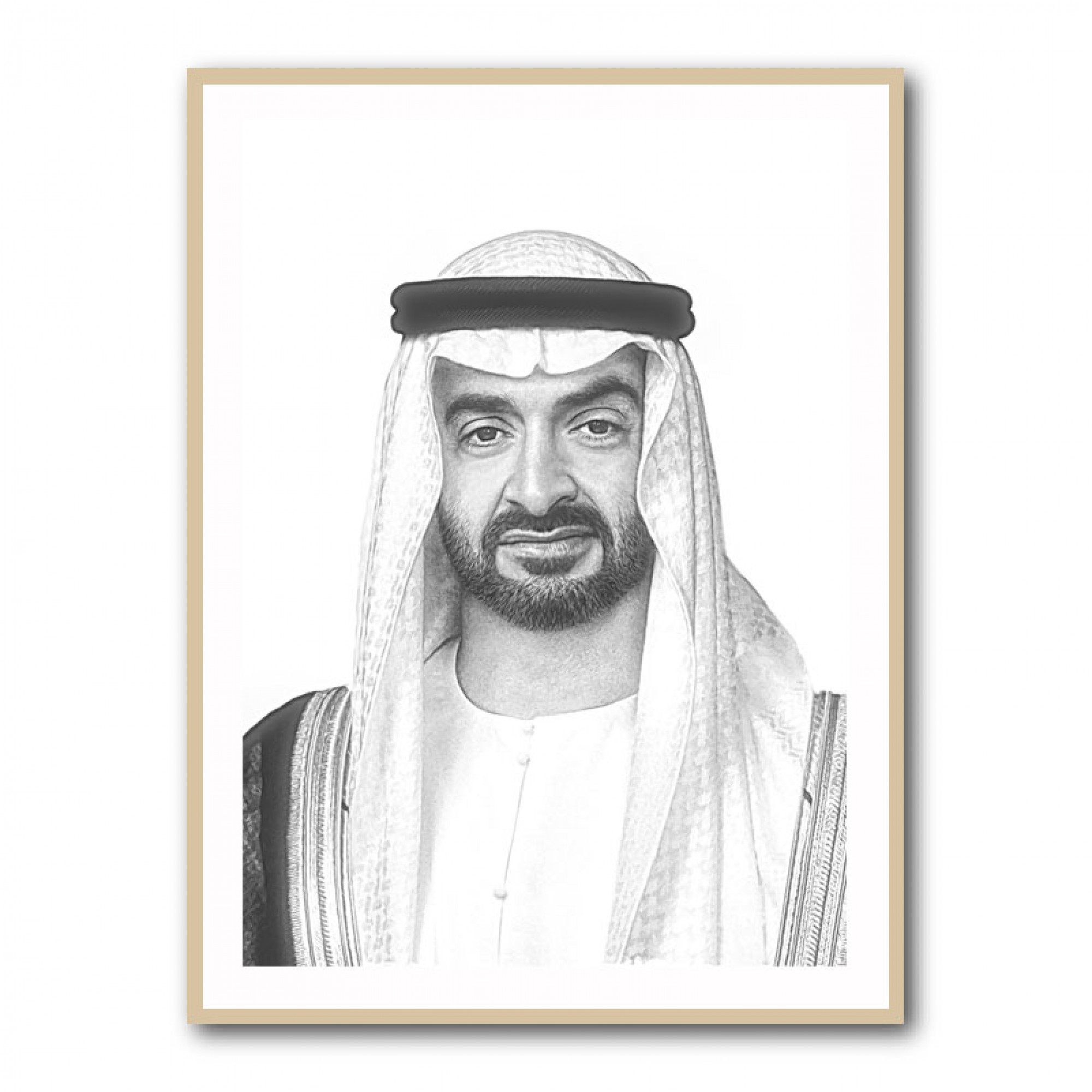 Sheikh Mohammed bin Zayed Al Nahyan Portrait