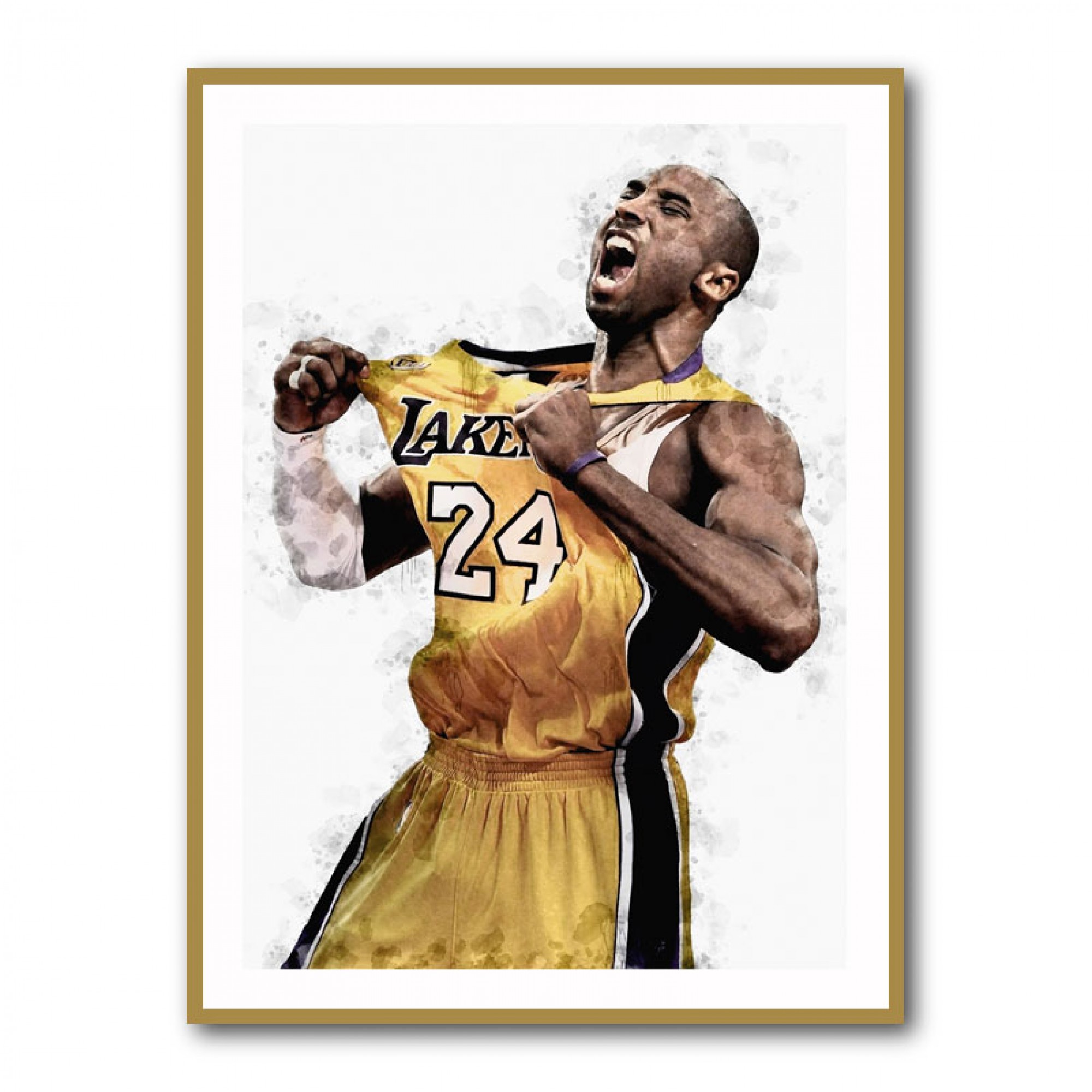 Kobe Bryant Celebration Wall Art