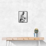 Magic Johnson Mono Abstract Wall Art