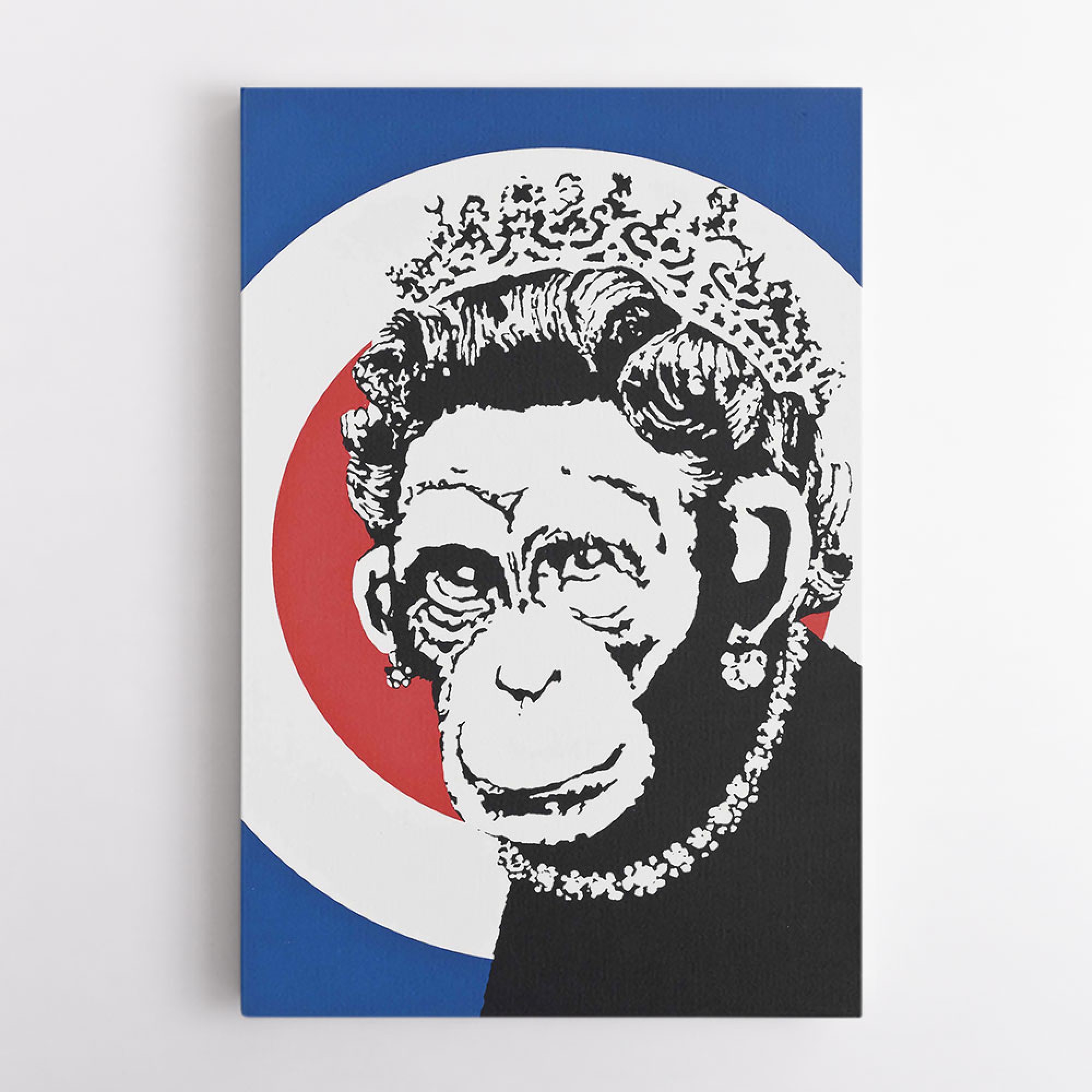 Banksy Monkey Queen Wall Art