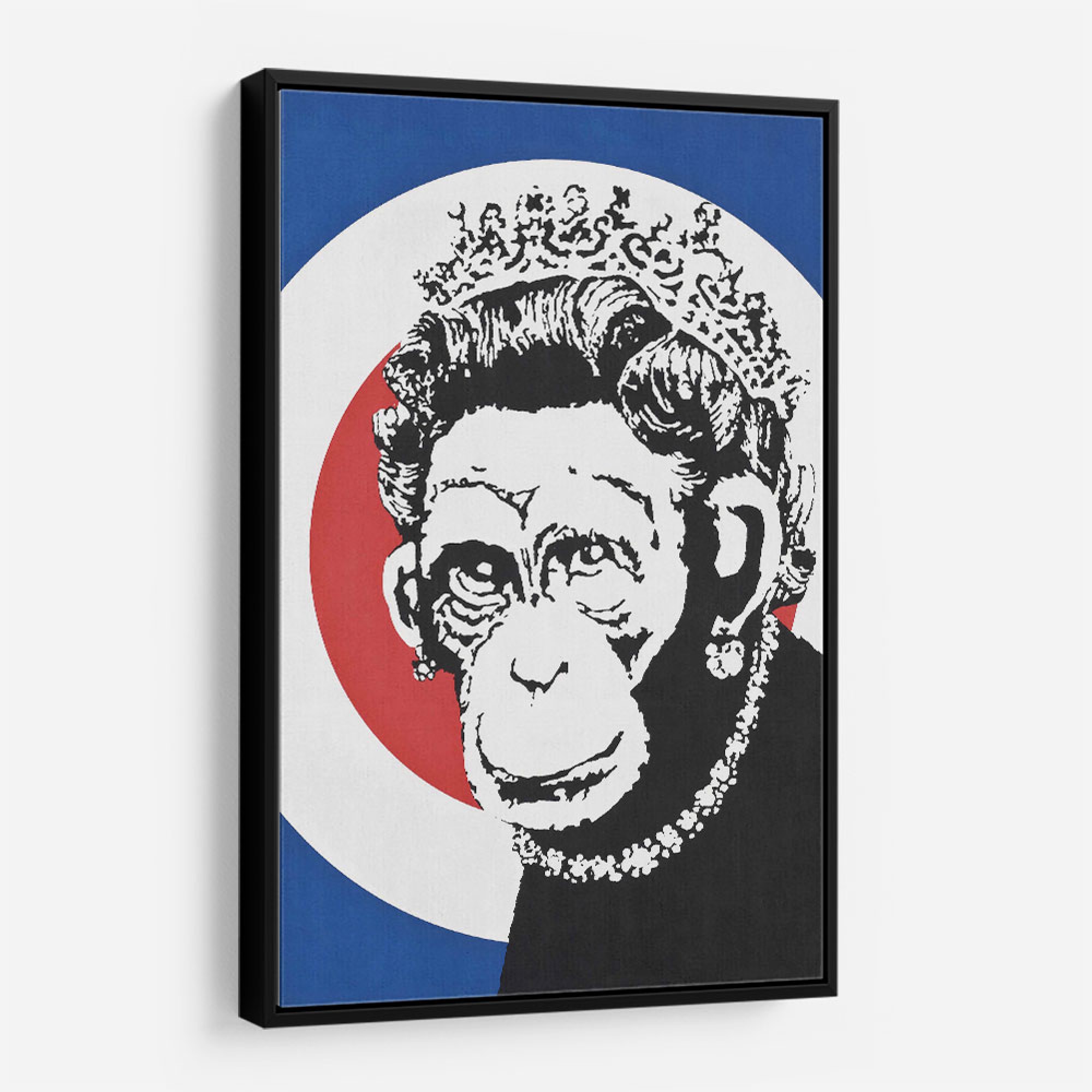 Banksy Monkey Queen Wall Art