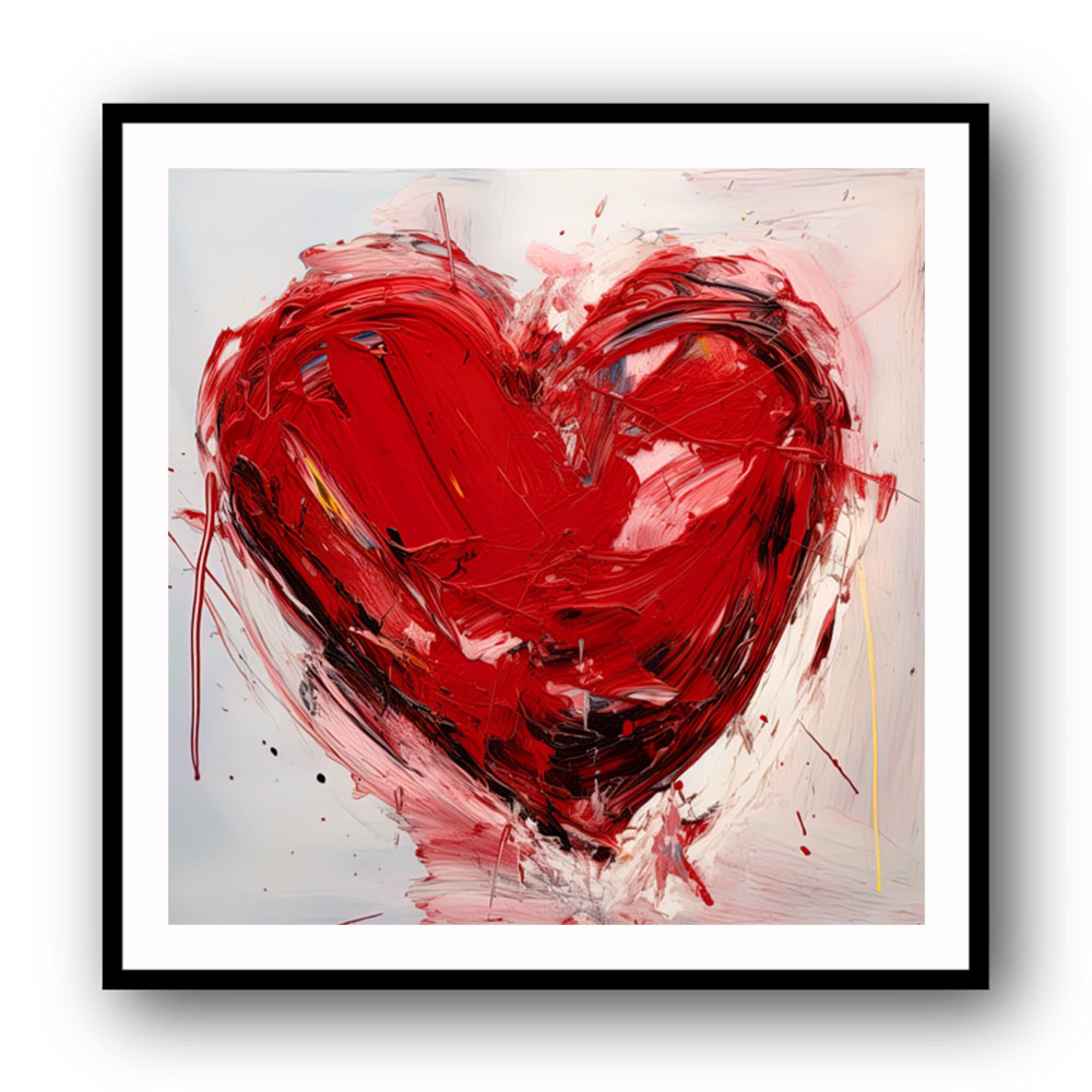 Red Love Wall Art