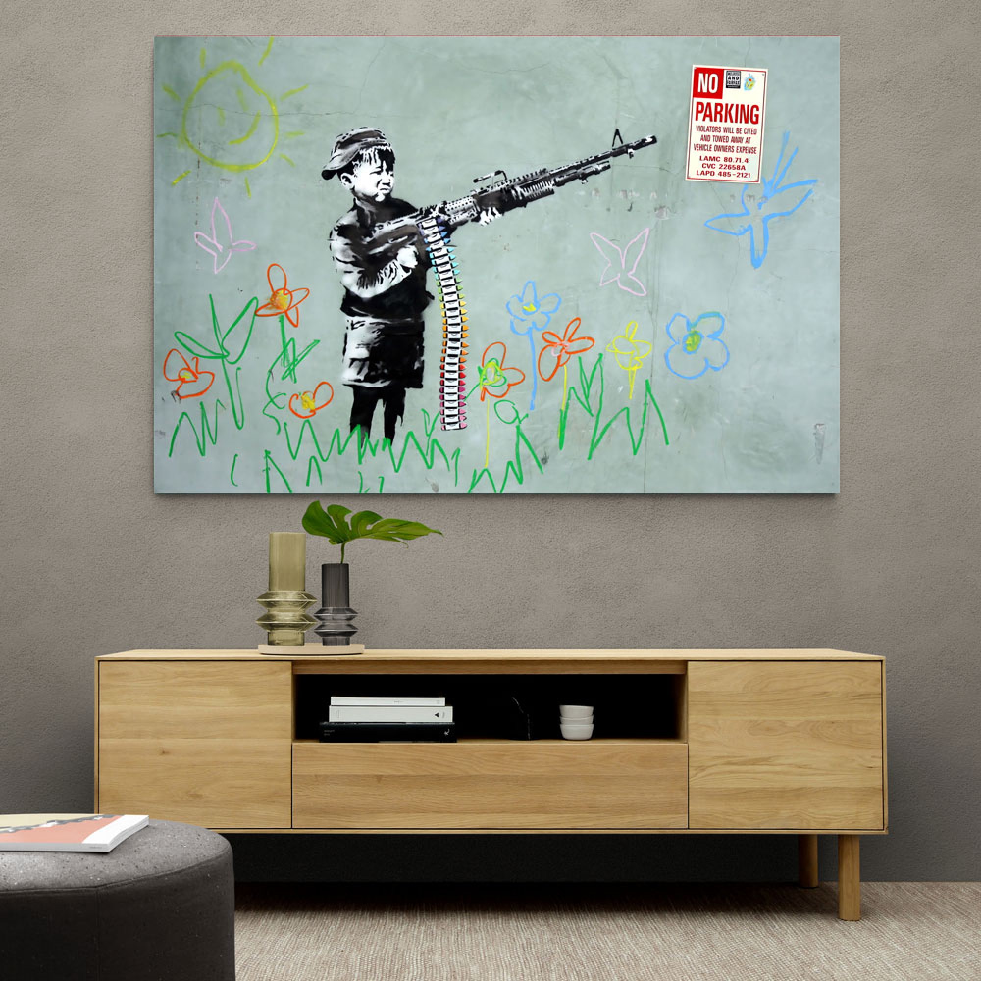 War Child Banksy Wall Art