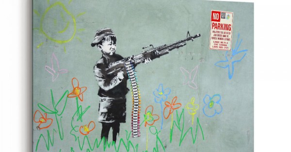 War Child Banksy Wall Art