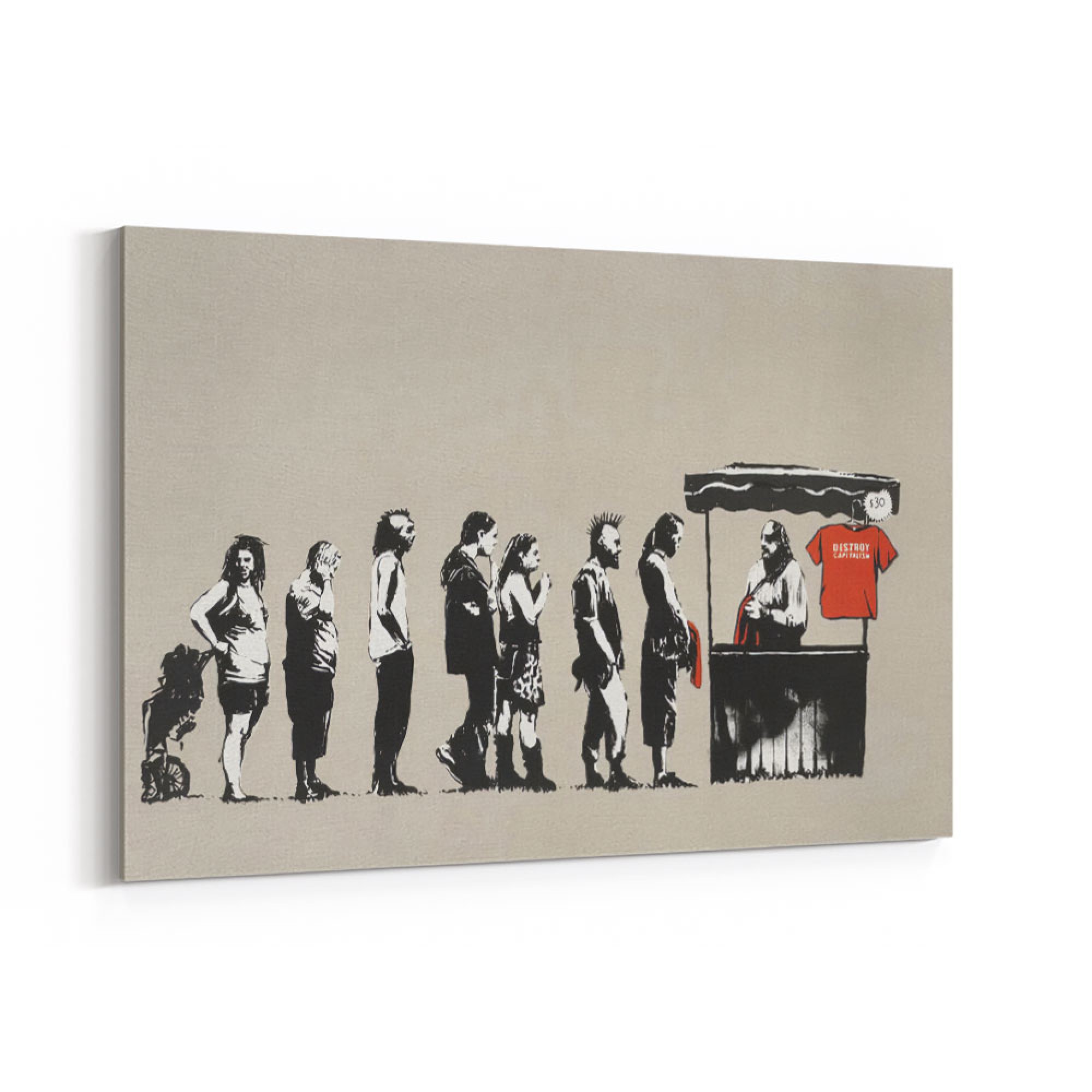 Festival Banksy Wall Art