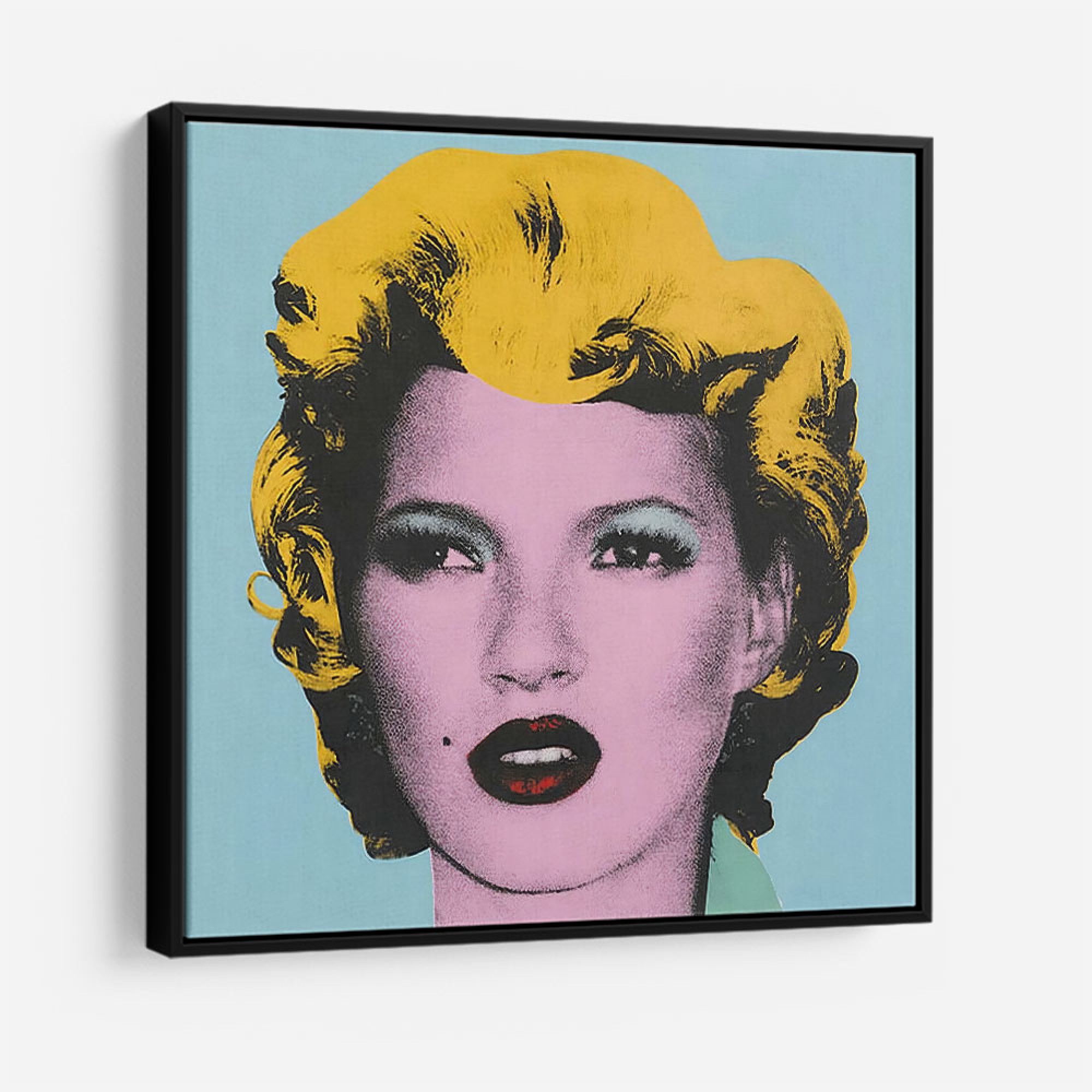 Kate Moss Banksy Wall Art
