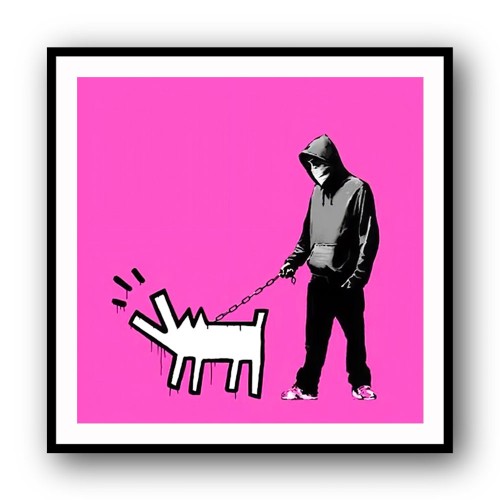 Banksy Shower Wall Art