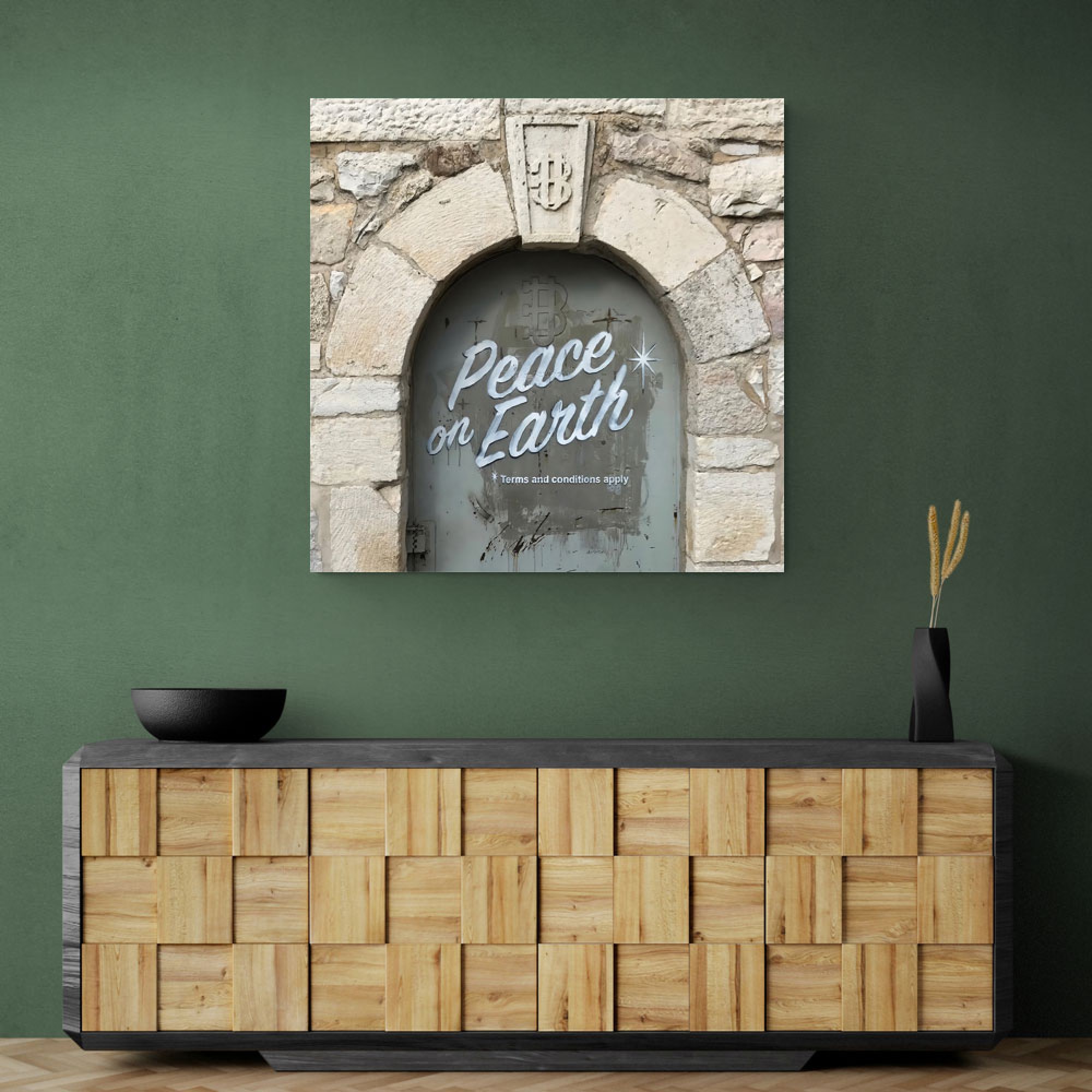 Peace on Earth Banksy Wall Art