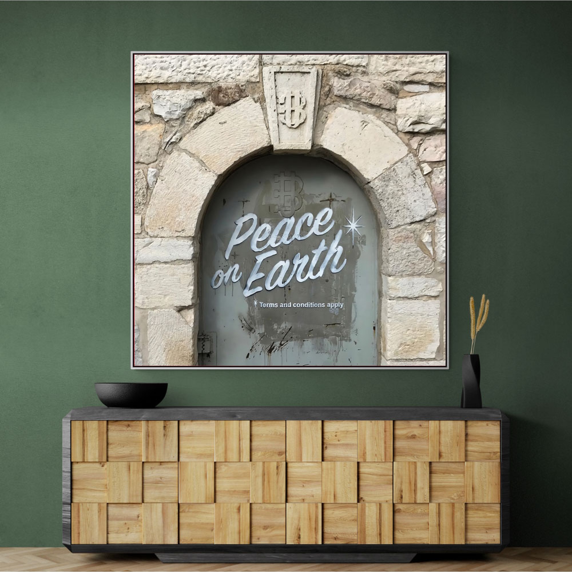 Peace on Earth Banksy Wall Art