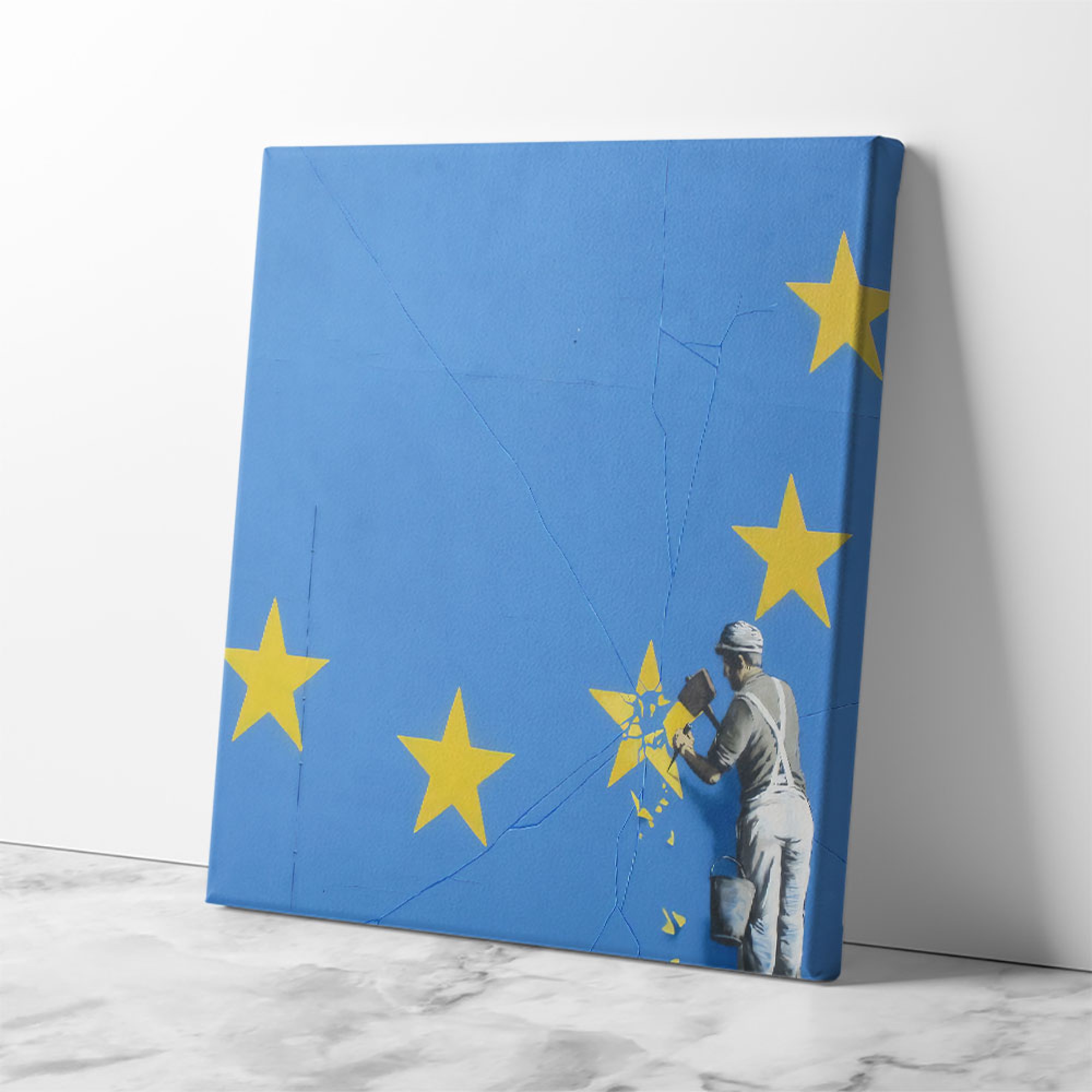 Brexit Banksy Wall Art