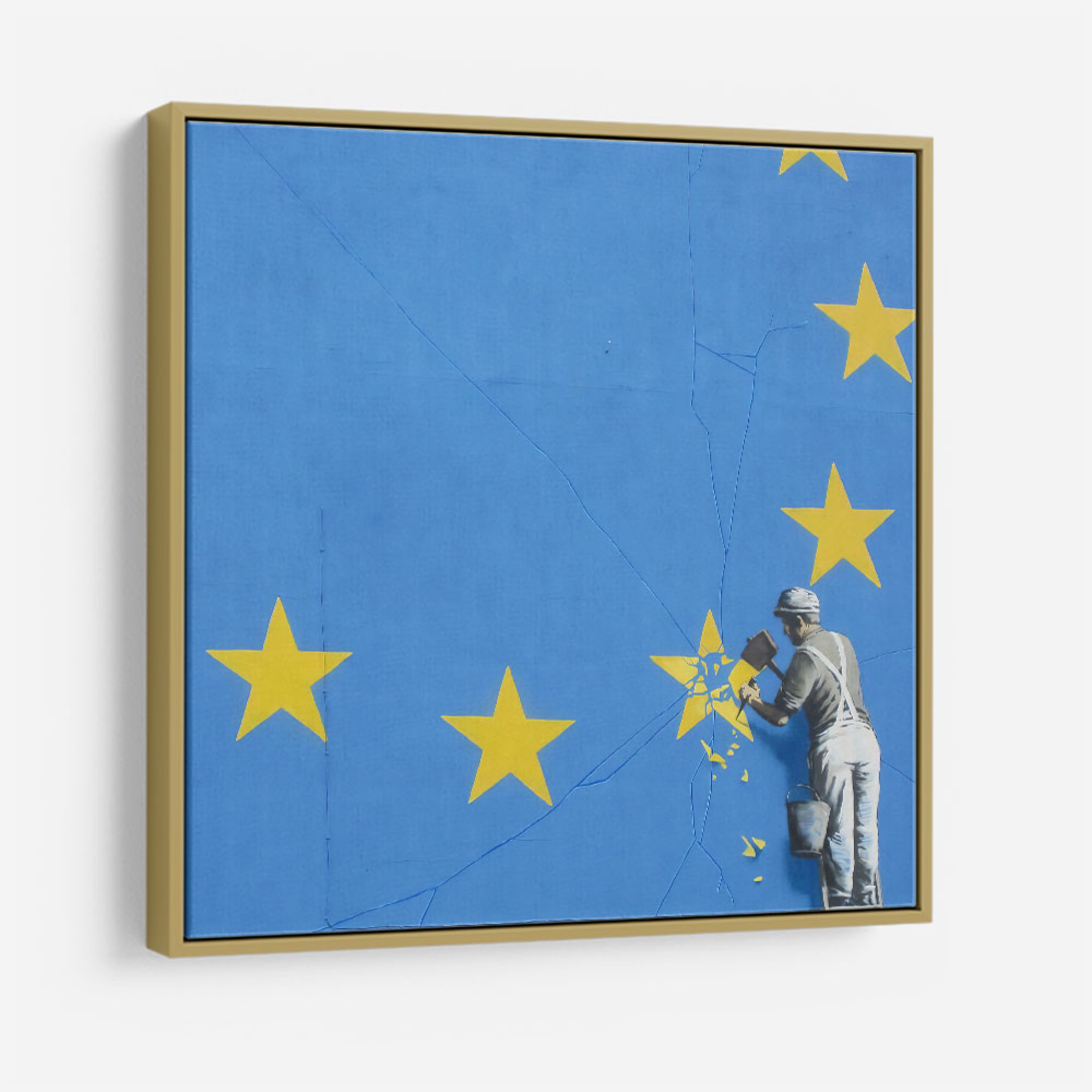 Brexit Banksy Wall Art