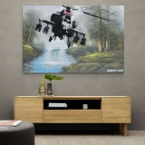 Corrupted Oil Banksy Wall Art