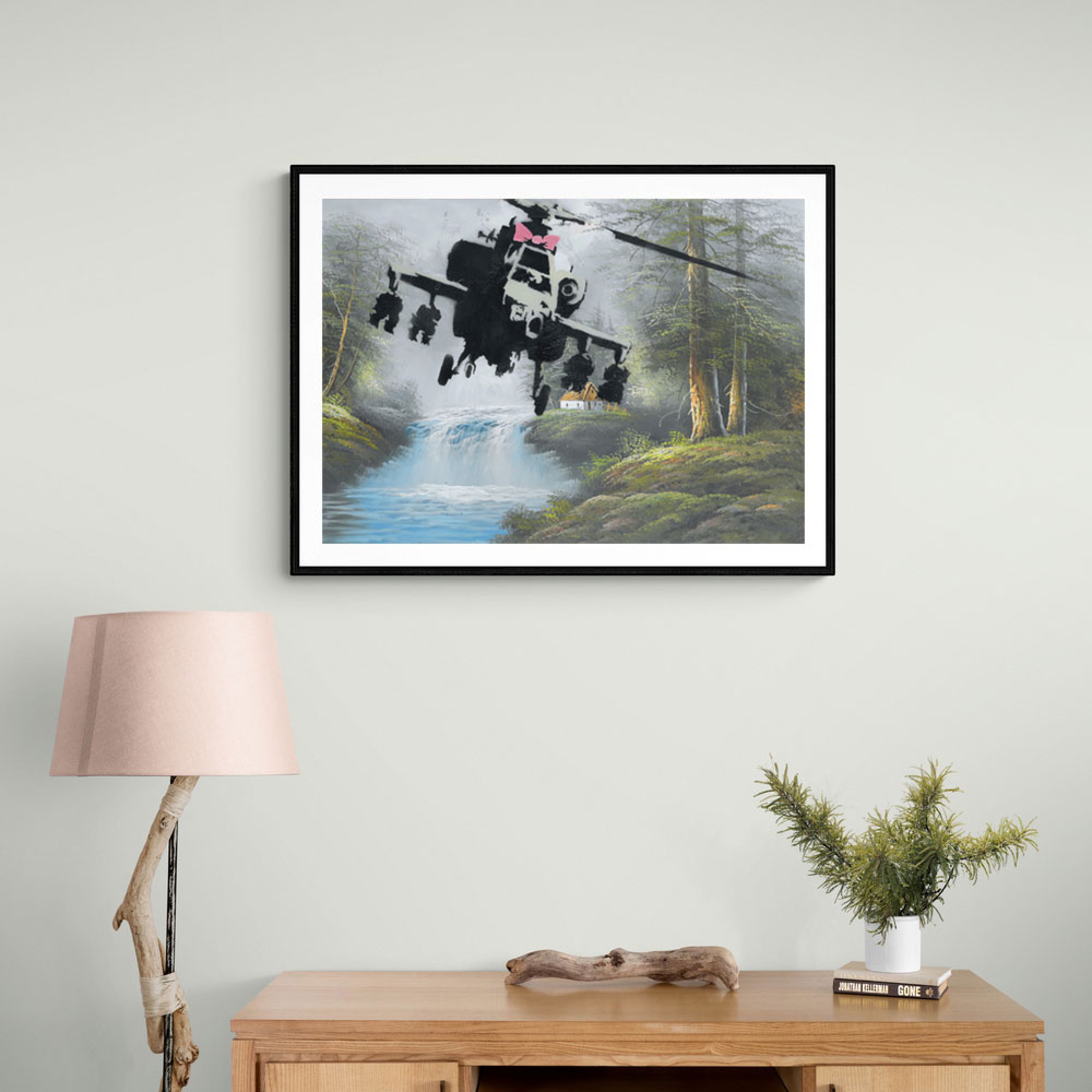 Corrupted Oil Banksy Wall Art