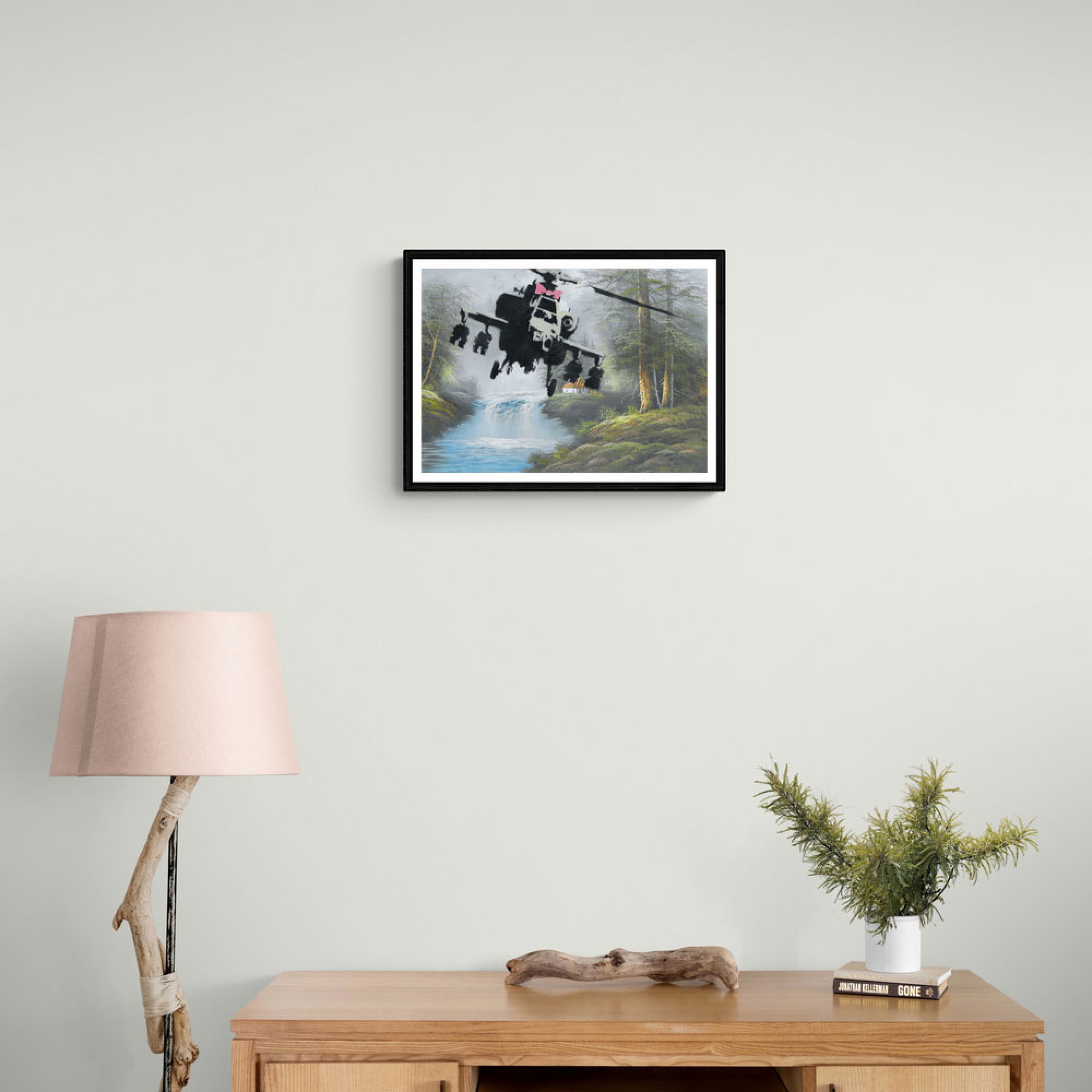 Corrupted Oil Banksy Wall Art