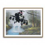Corrupted Oil Banksy Wall Art