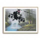 Corrupted Oil Banksy Wall Art
