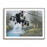 Corrupted Oil Banksy Wall Art