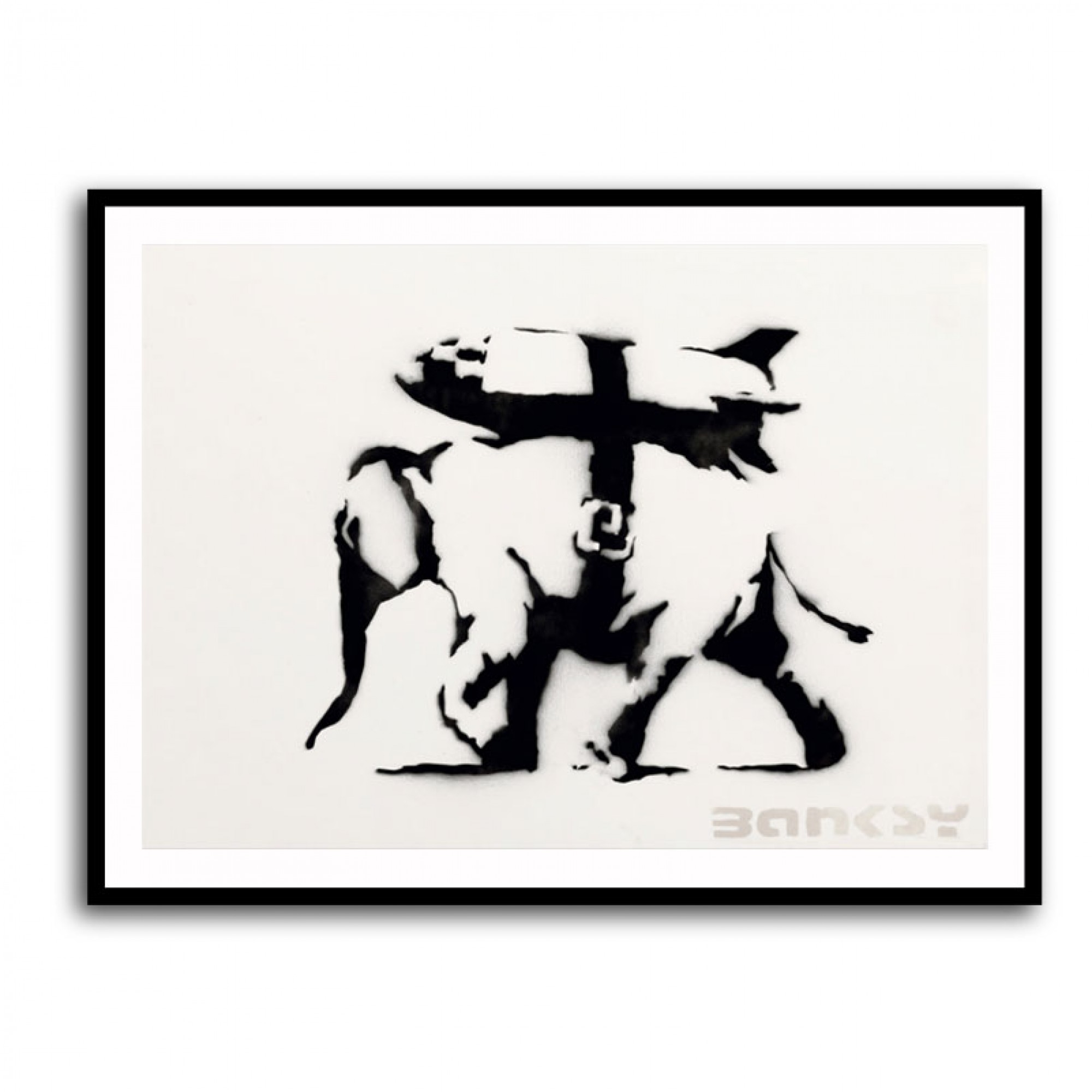 Heavy Weaponry Banksy Wall Art