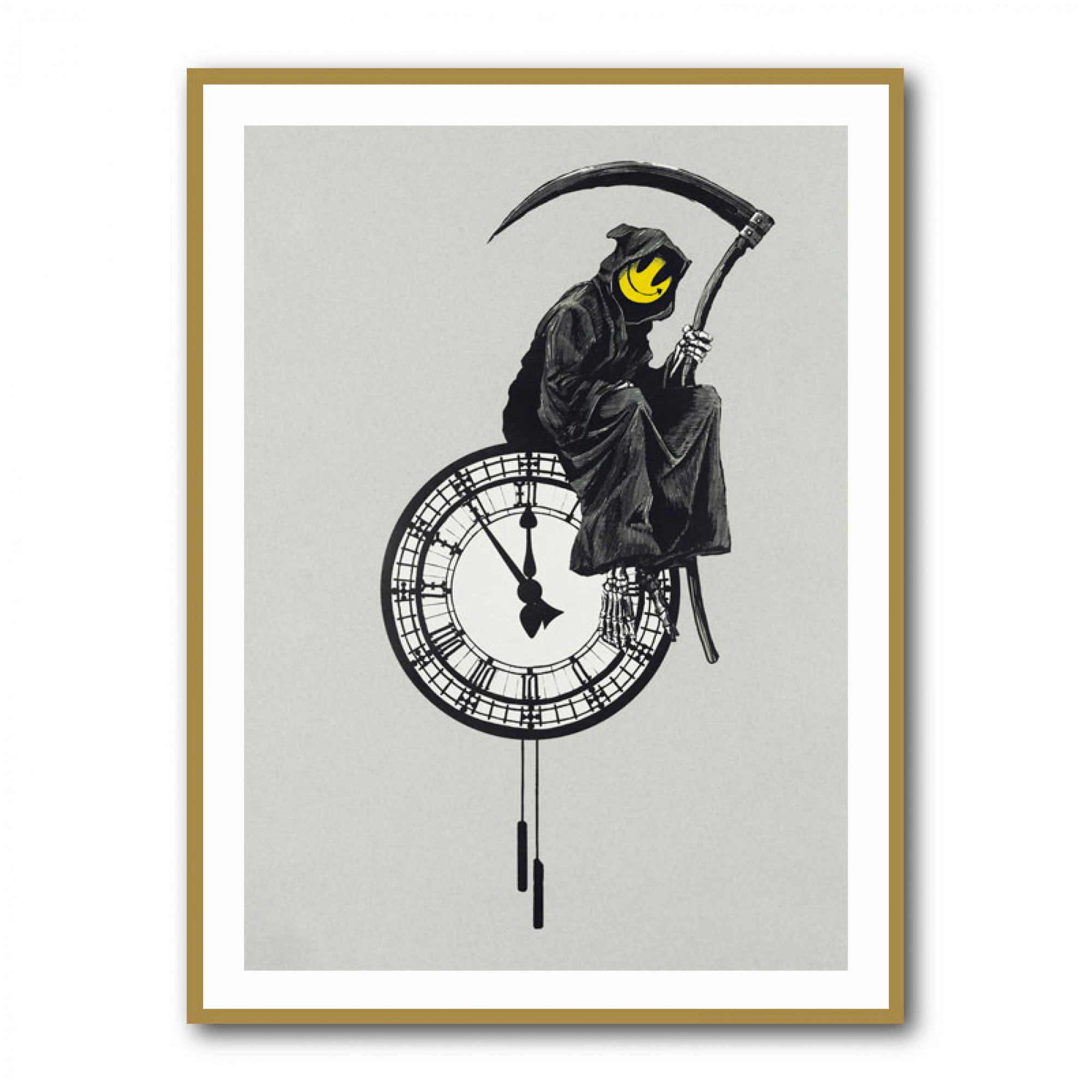Banksy Grin Reaper