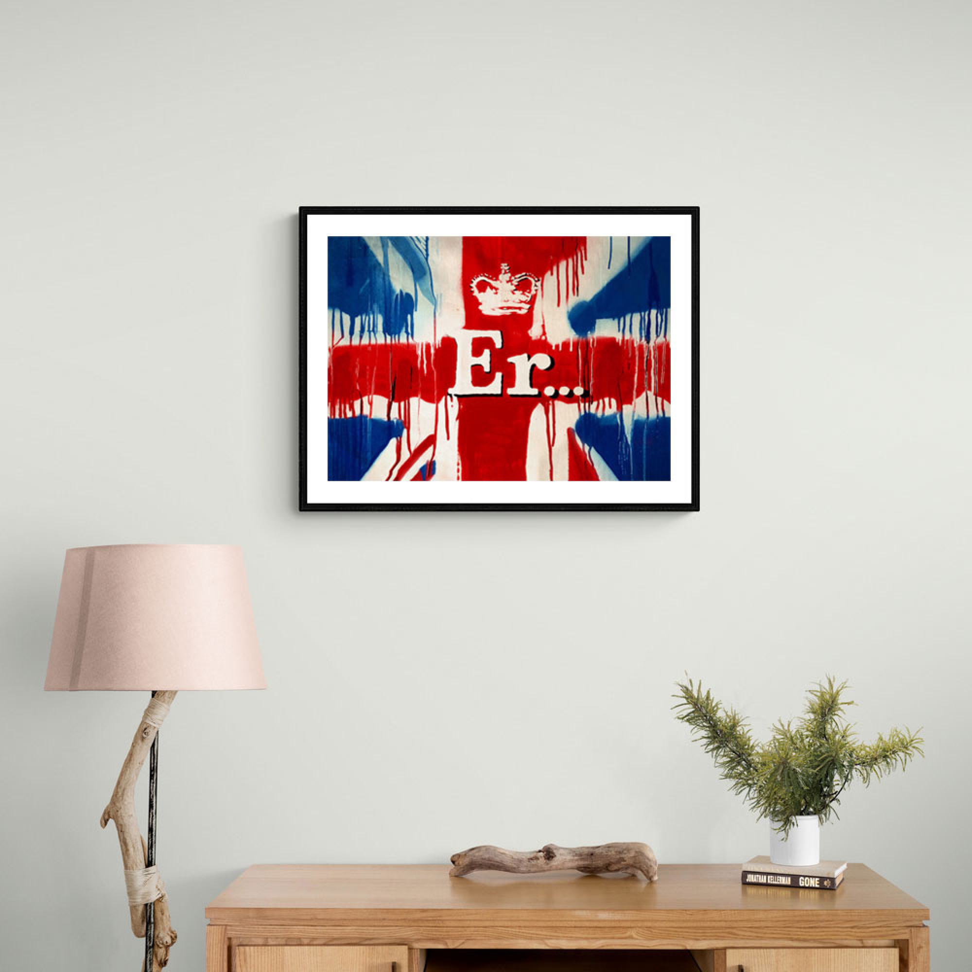Banksy Union Jack Wall Art